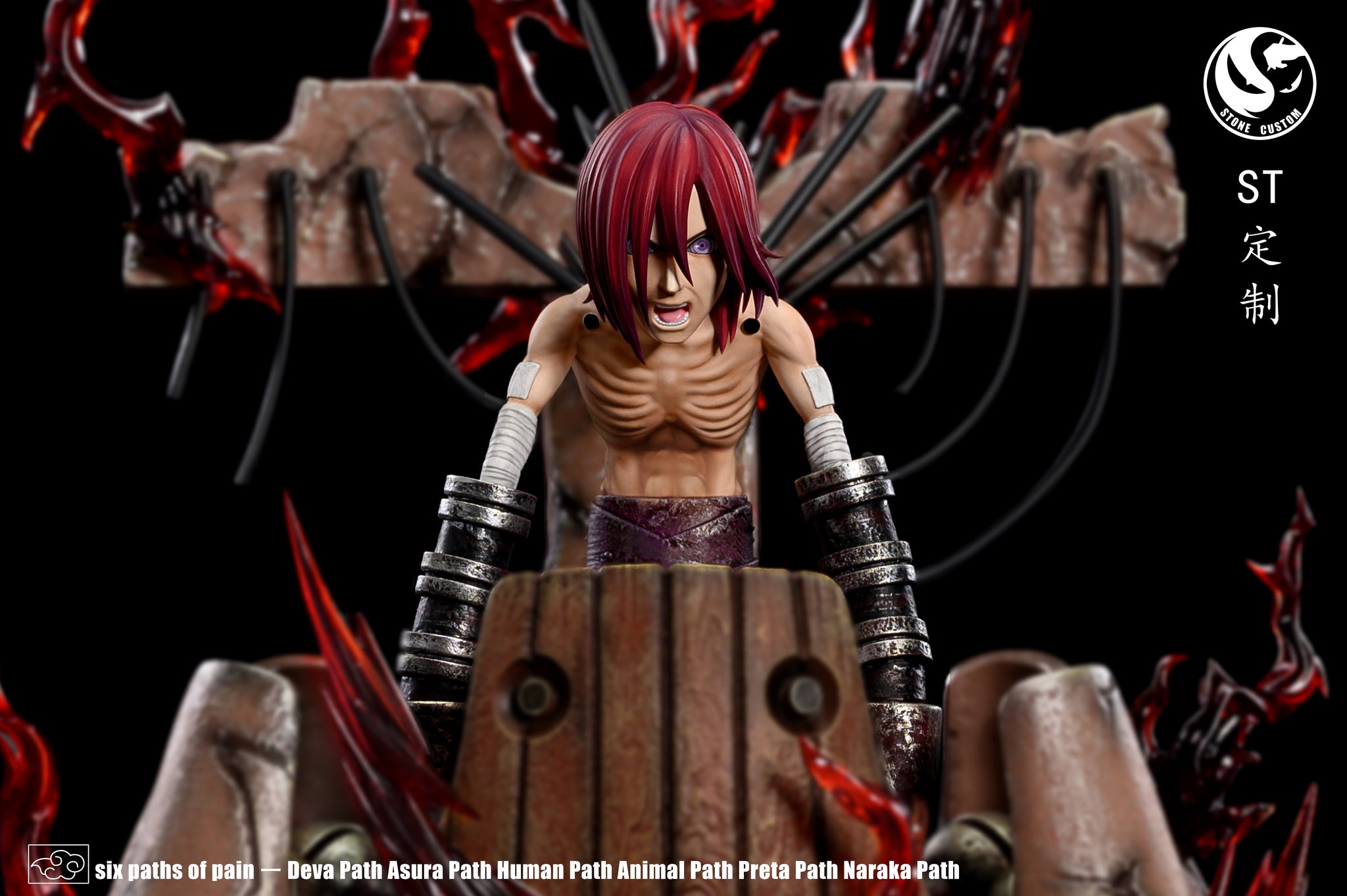 STONE CUSTOM STUDIO – NARUTO: SIX PATHS OF PATH, NAGATO AND KONAN [SOL ...