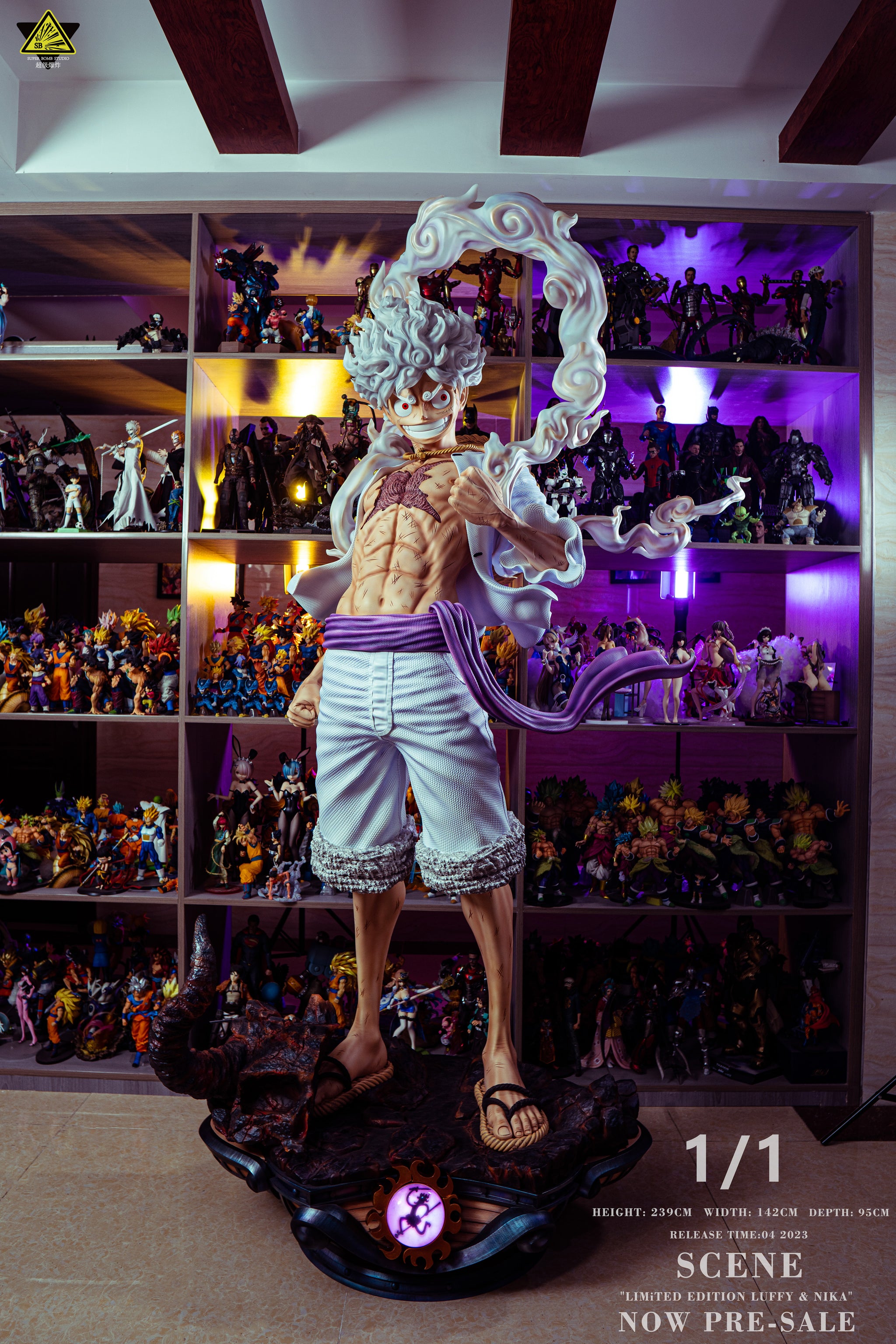 SUPER BOMB STUDIO – ONE PIECE: NIKA LUFFY 1/1 [SOLD OUT] – FF COLLECTIBLES