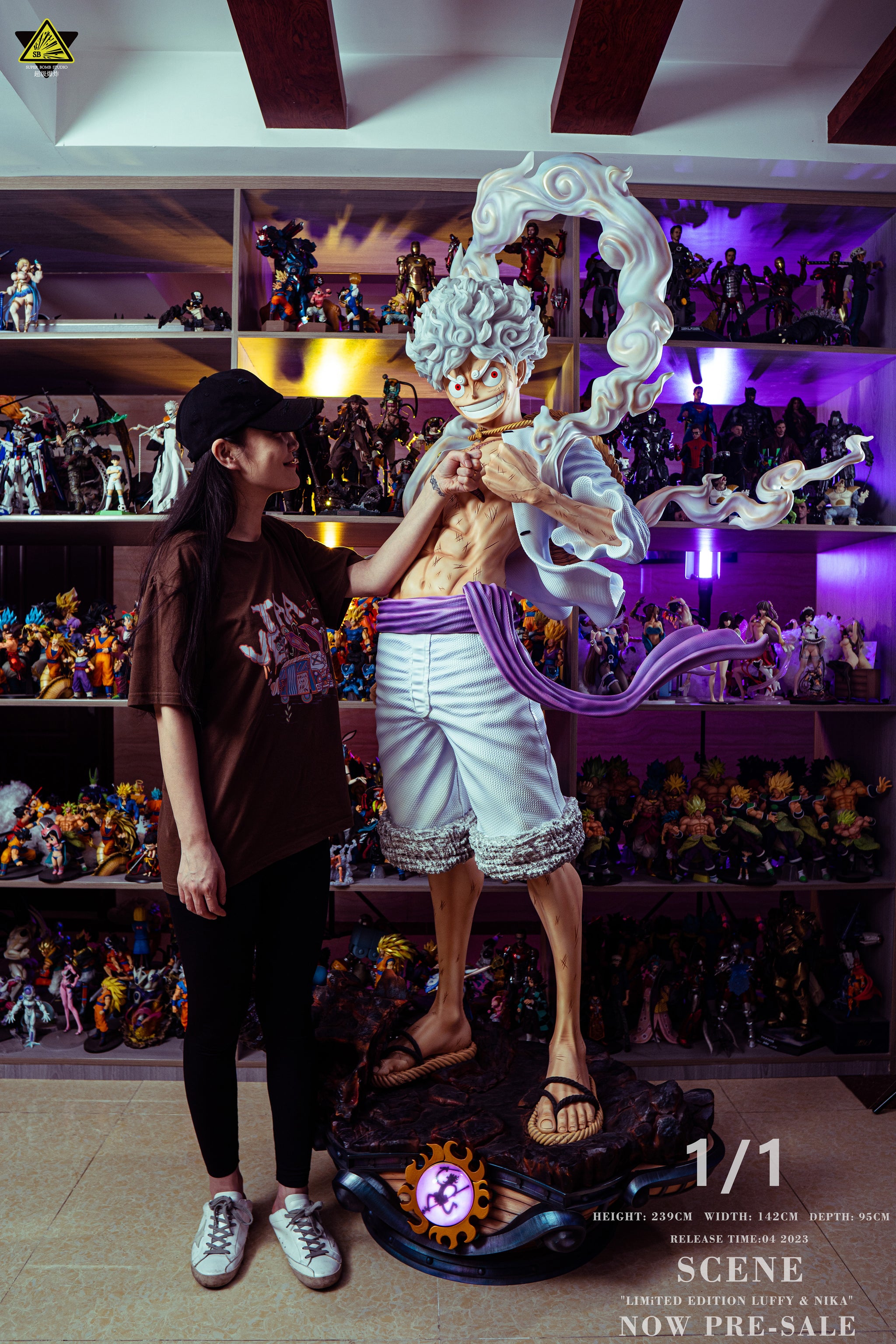 SUPER BOMB STUDIO – ONE PIECE: NIKA LUFFY 1/1 [SOLD OUT] – FF COLLECTIBLES