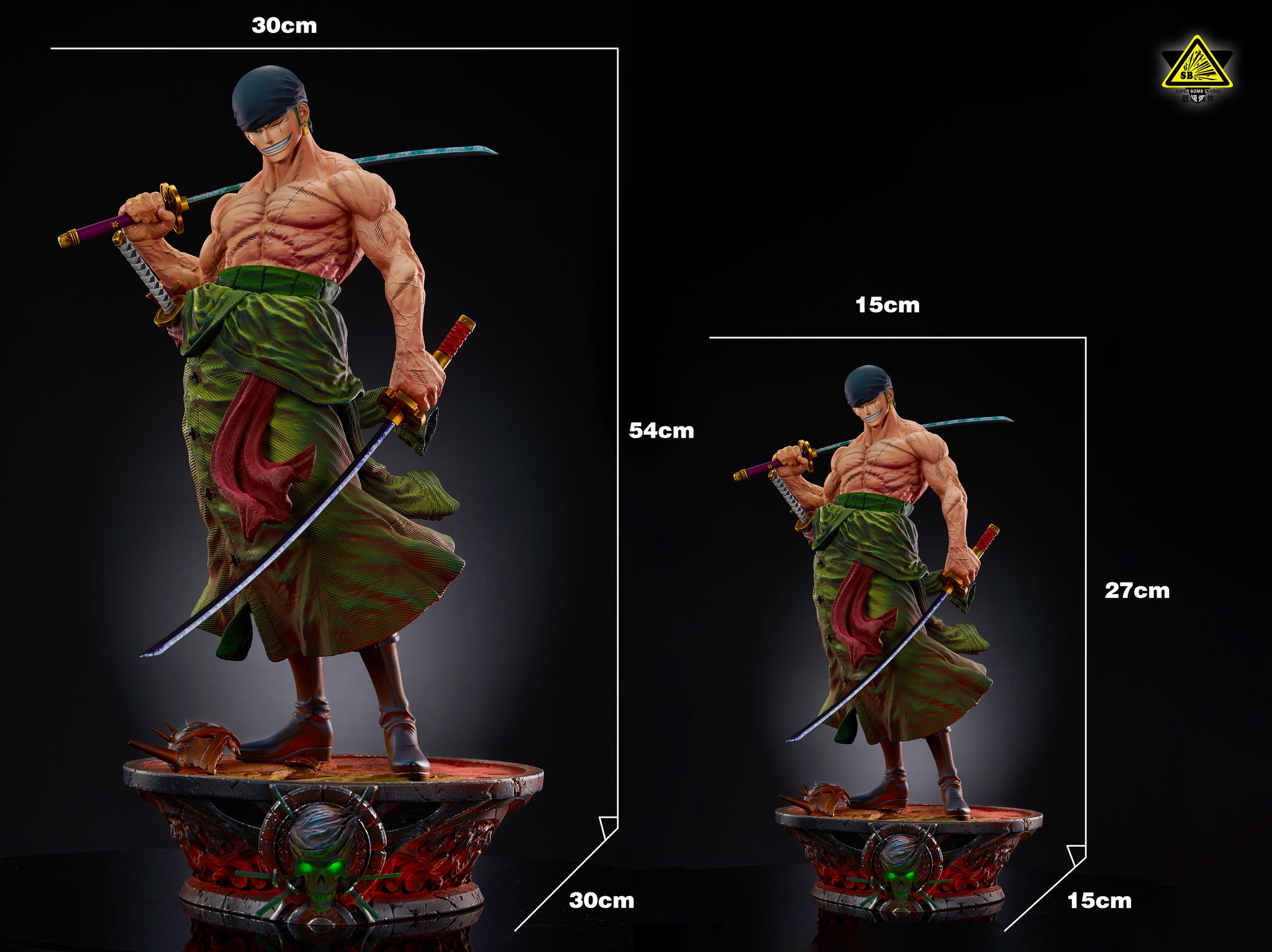 SUPER BOMB STUDIO – ONE PIECE: STANDING POSE ZORO [PRE-ORDER] – FF ...