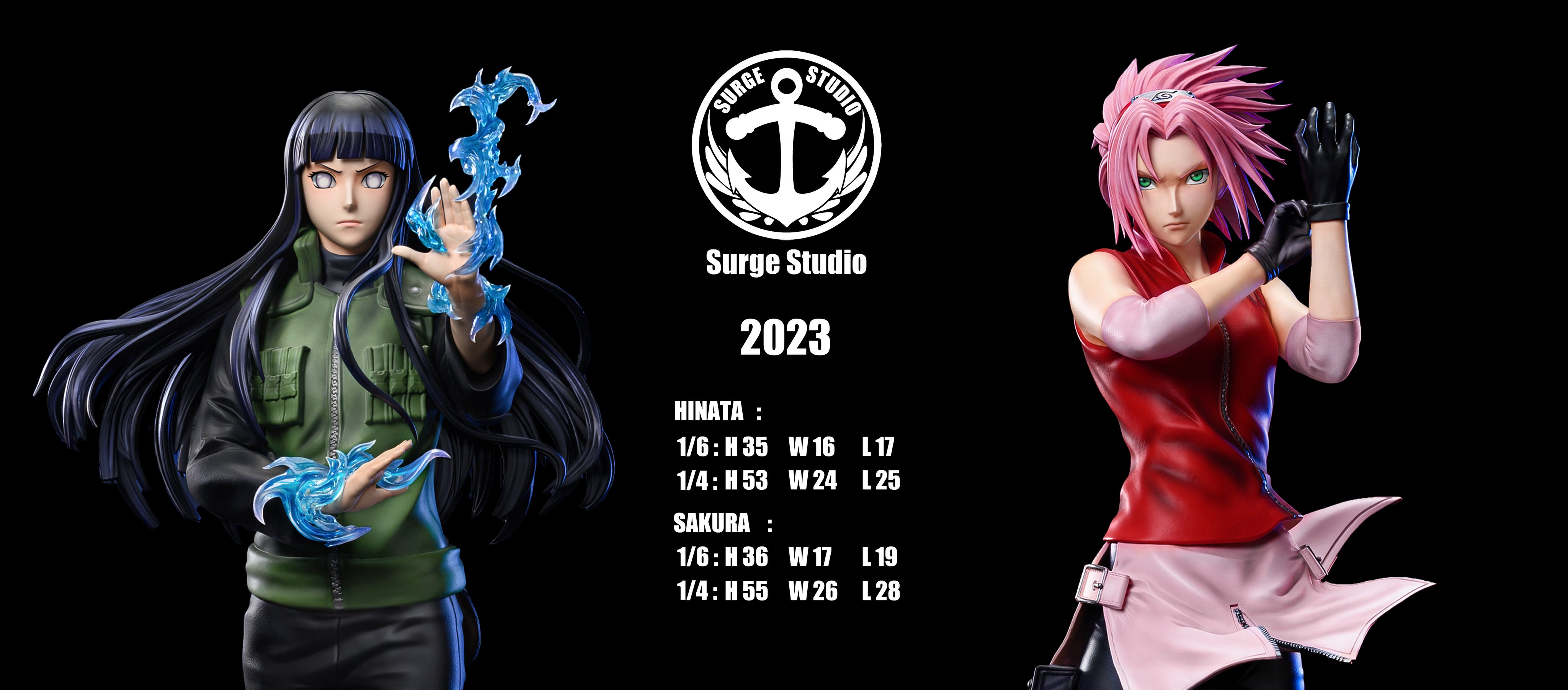 SURGE STUDIO – NARUTO: HINATA HYUGA AND SAKURA HARUNO [IN STOCK] – FF ...