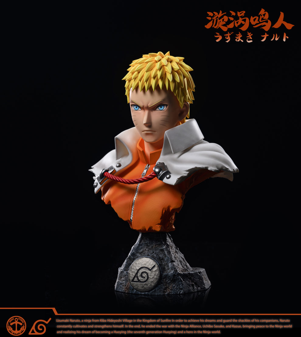 SURGE STUDIO – NARUTO: HOKAGE BUST SERIES 7. NARUTO AND HINATA [IN STO ...