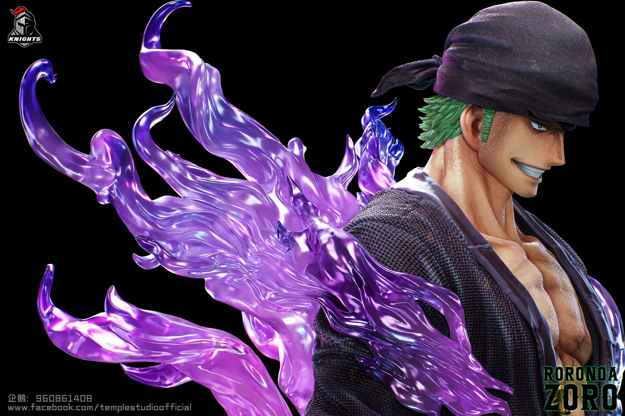 TEMPLE STUDIO – ONE PIECE: MASTER COLLECTION SERIES 5. RORONOA ZORO [P ...