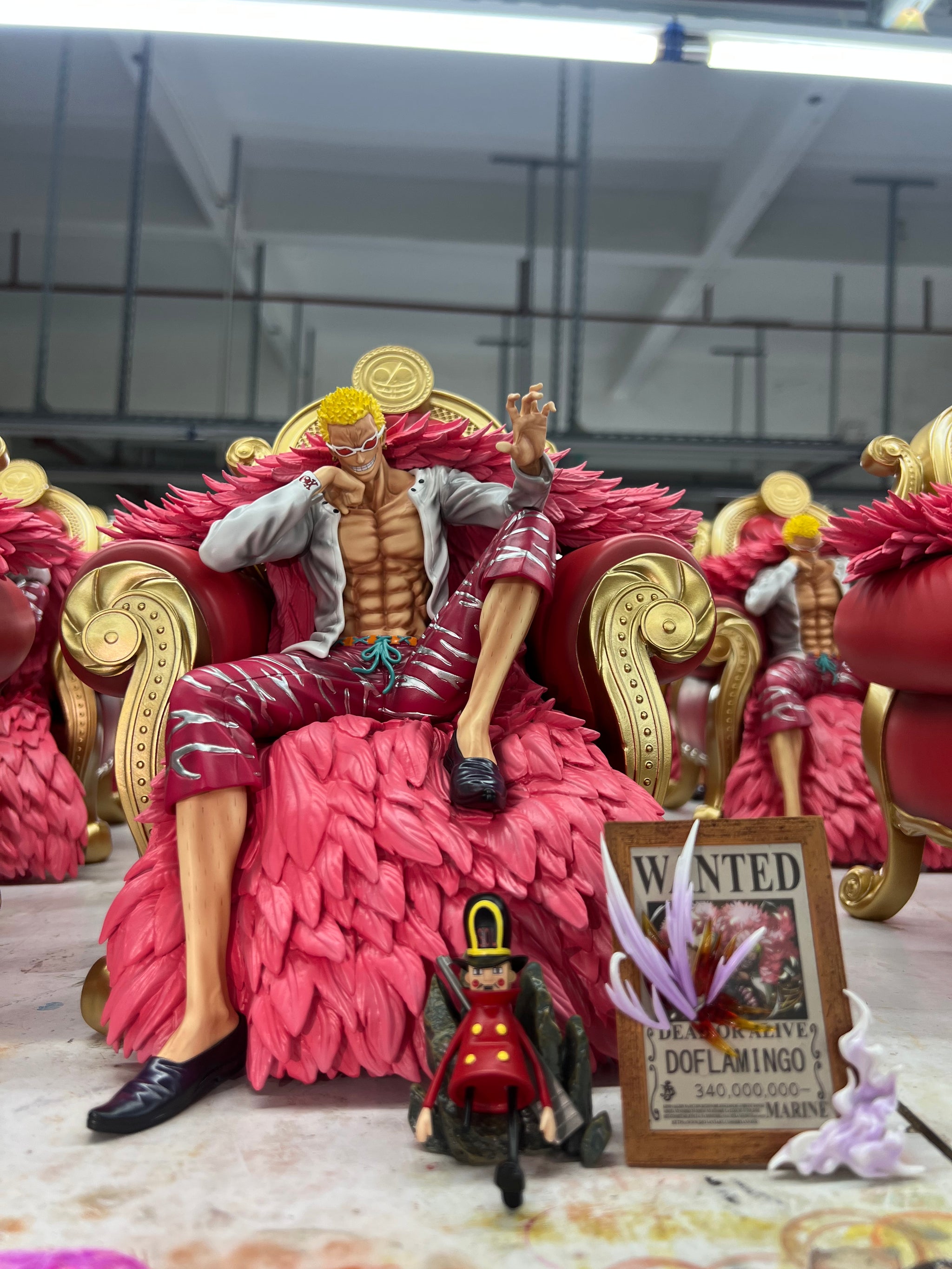 WAKE STUDIO – ONE PIECE: 7 WARLORDS SERIES 2. SITTING POSE DOFLAMINGO ...