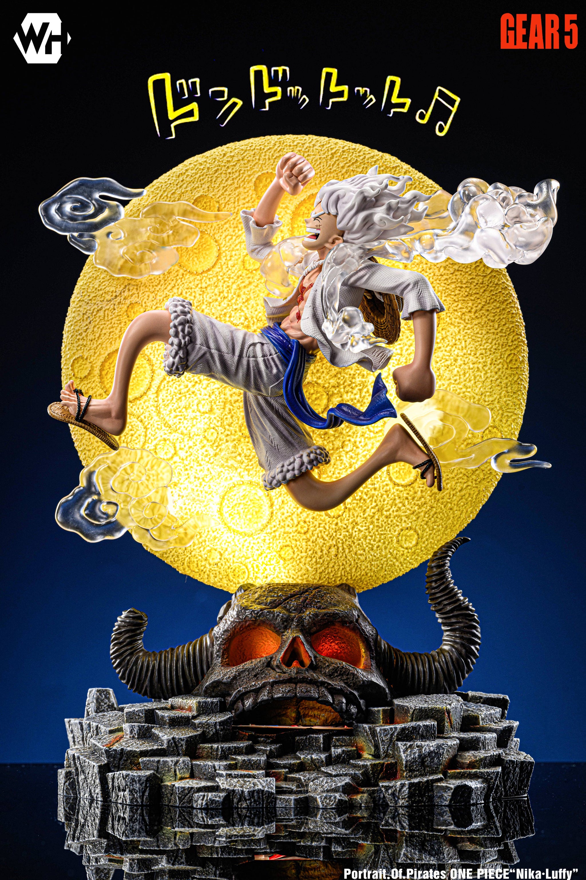 WH STUDIO – ONE PIECE: WARRIOR OF LIBERATION “JOY BOY” NIKA LUFFY [IN – FF COLLECTIBLES