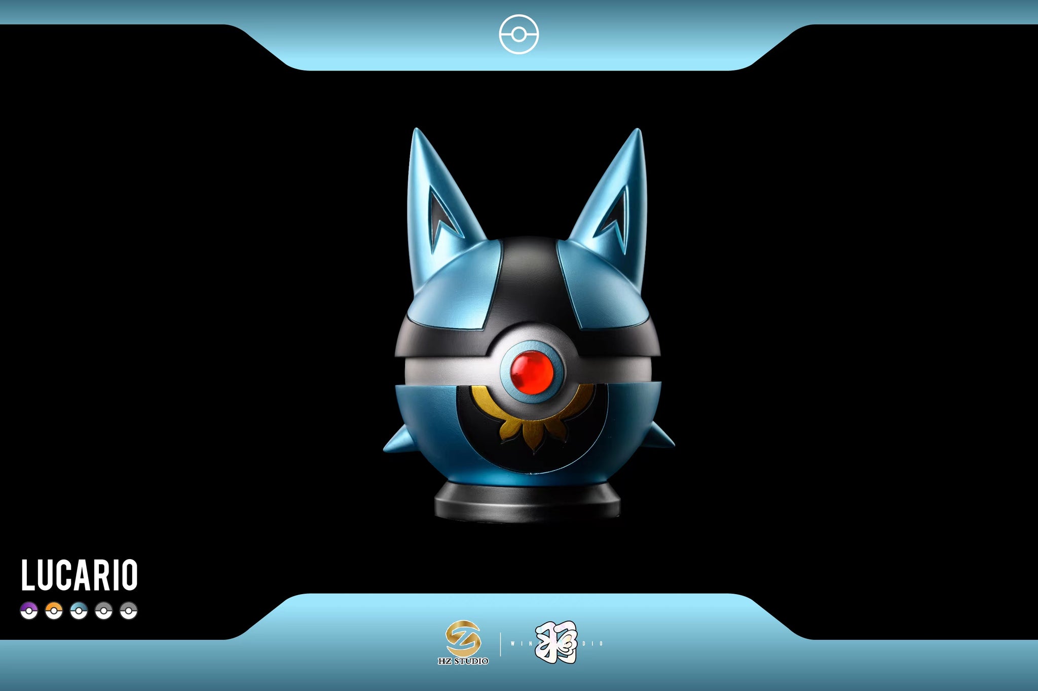 WING x HZ STUDIO – POKEMON: ASH’S CHAMPIONSHIP TEAM POKE BALL SERIES 0 ...