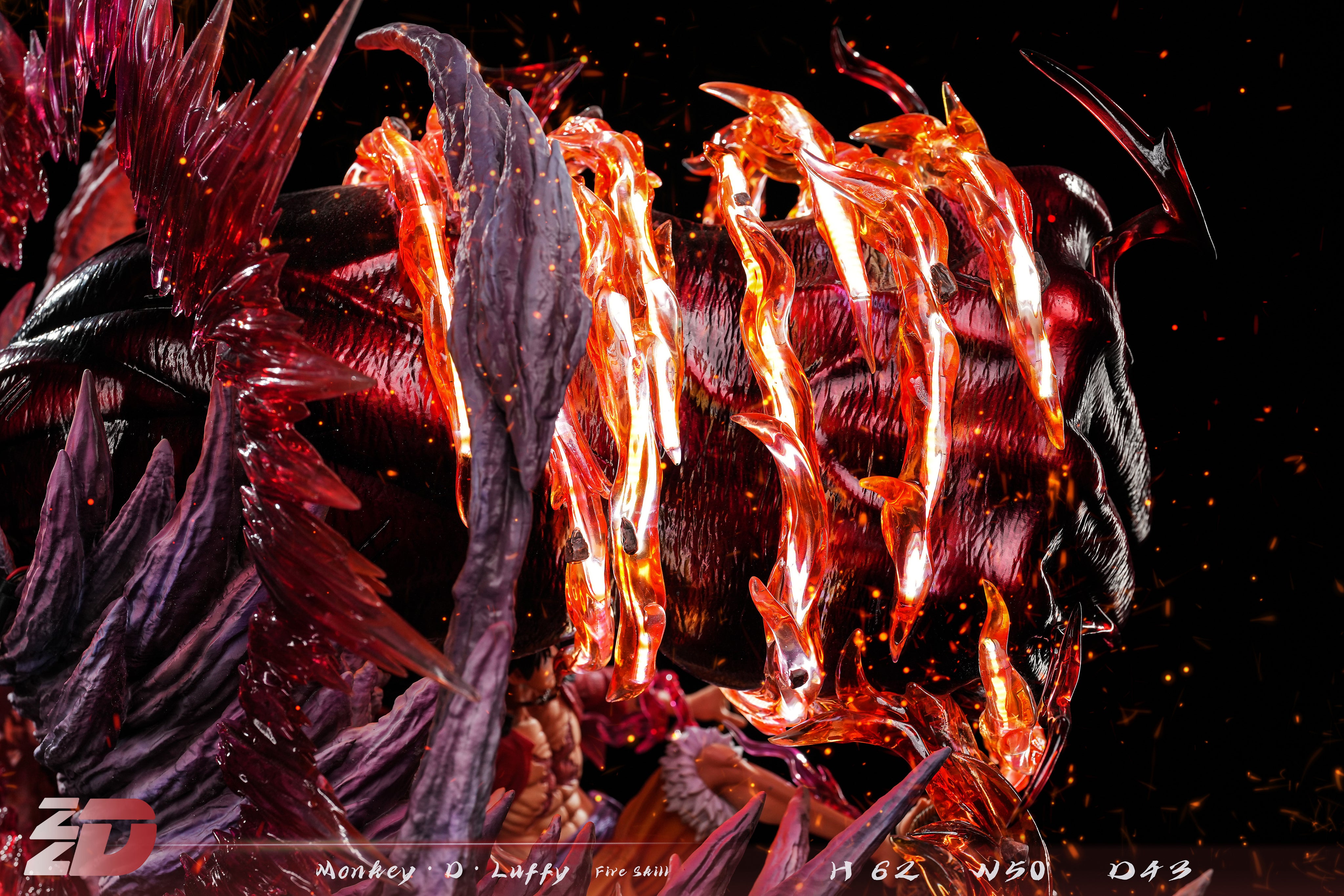 ZZDD STUDIO – ONE PIECE: RED ROC LUFFY [IN STOCK] – FF COLLECTIBLES