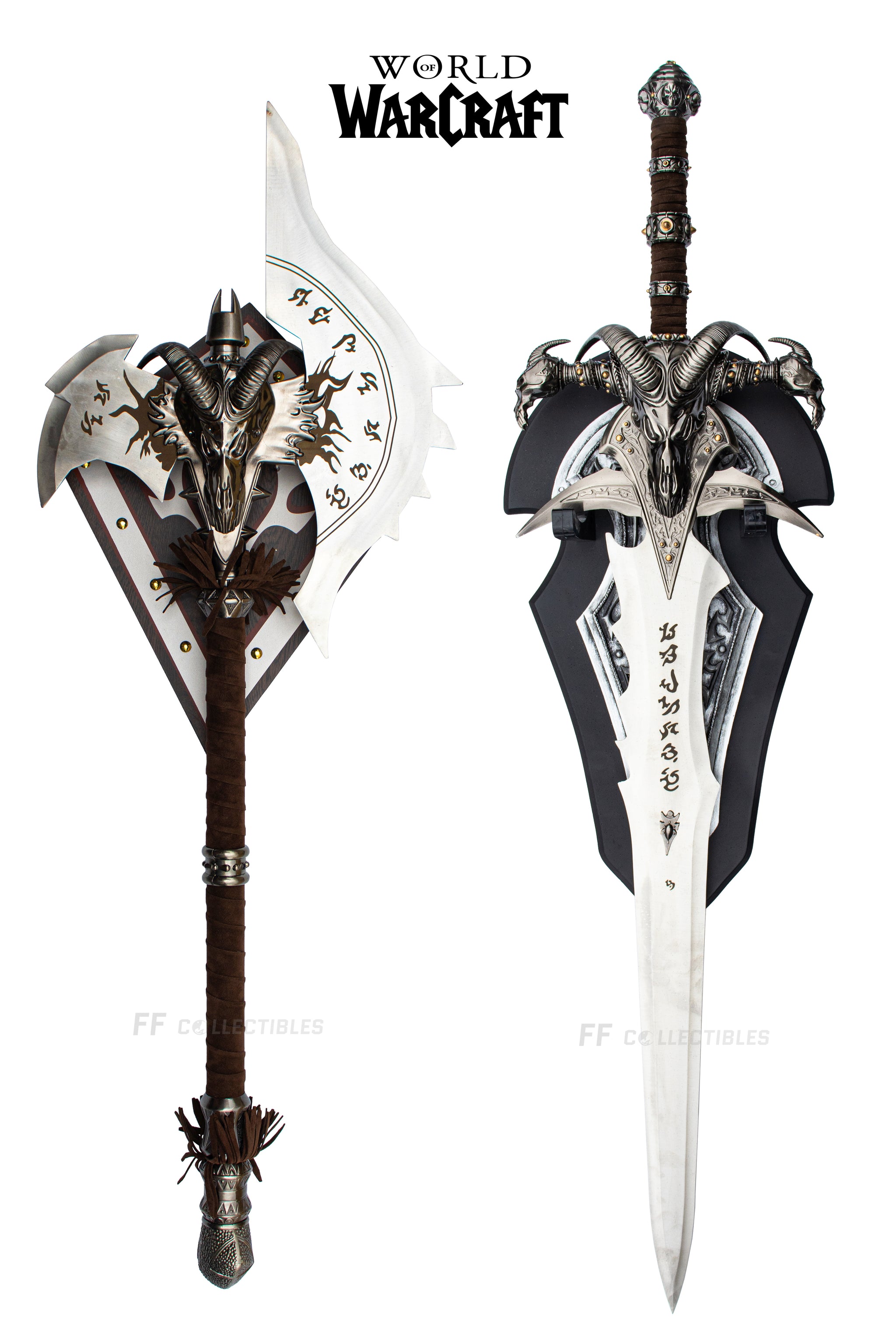 WORLD OF WARCRAFT – FROSTMOURNE AND SHADOWMOURNE SET (with FREE WALL P ...