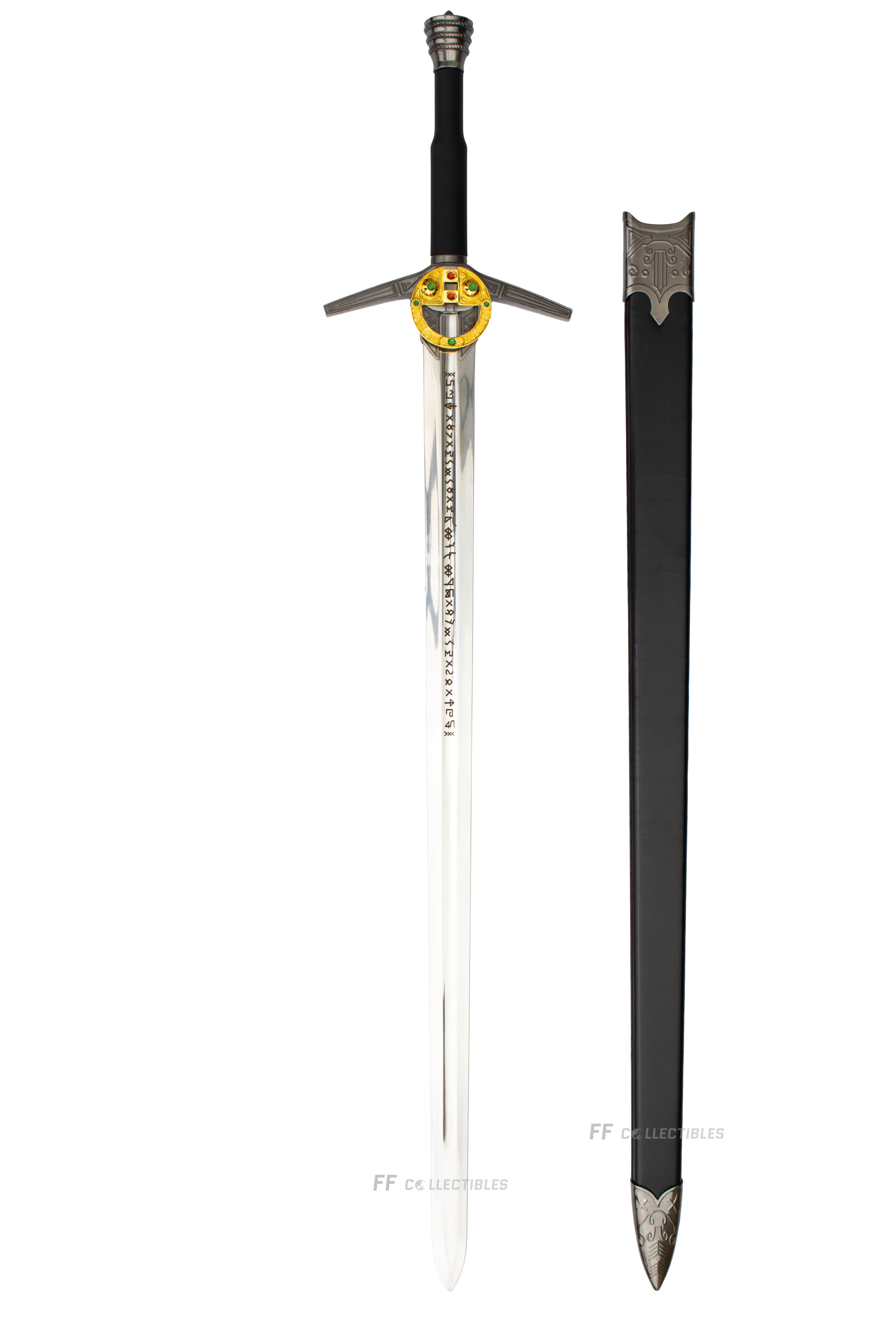 THE WITCHER - GERALT OF RIVIA'S STEEL SWORD NETFLIX VER – FF COLLECTIBLES