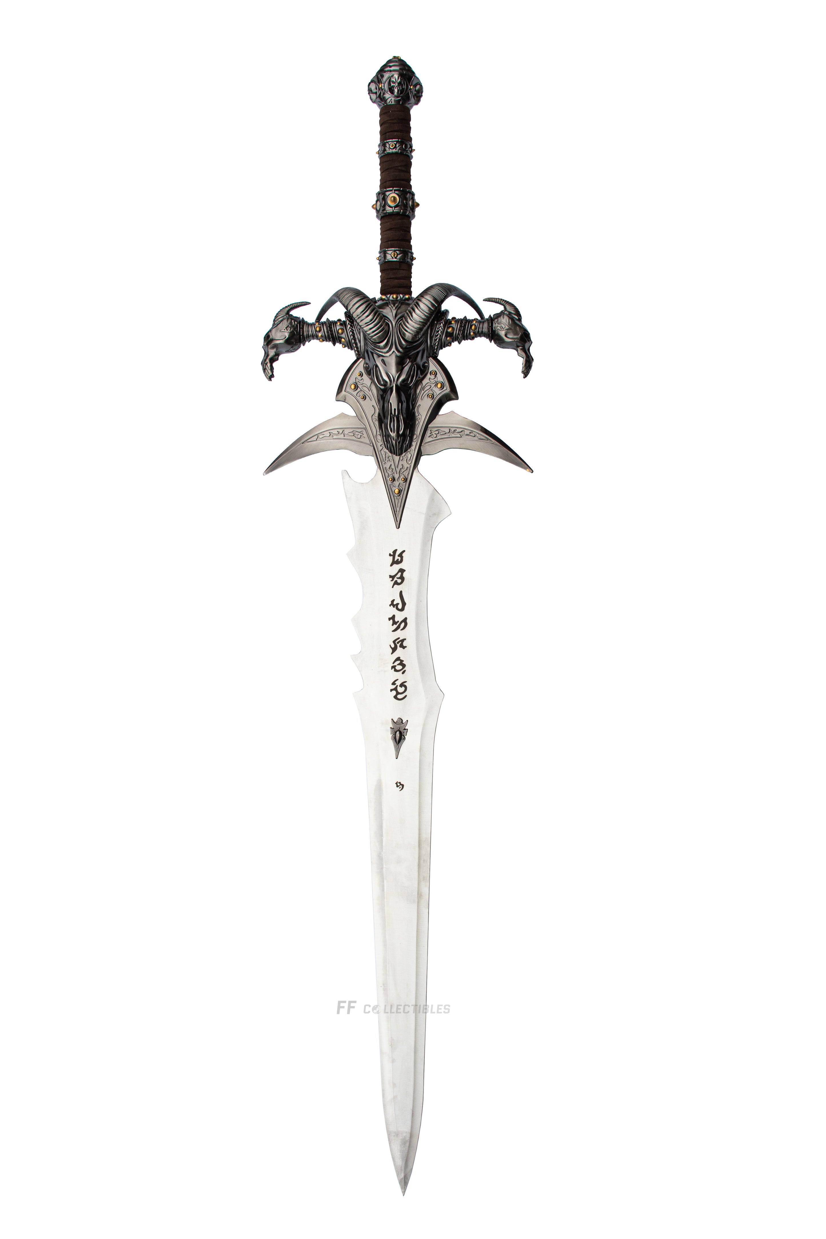 WORLD OF WARCRAFT - LICH KING FROSTMOURNE SWORD REPLICA (with FREE WAL ...
