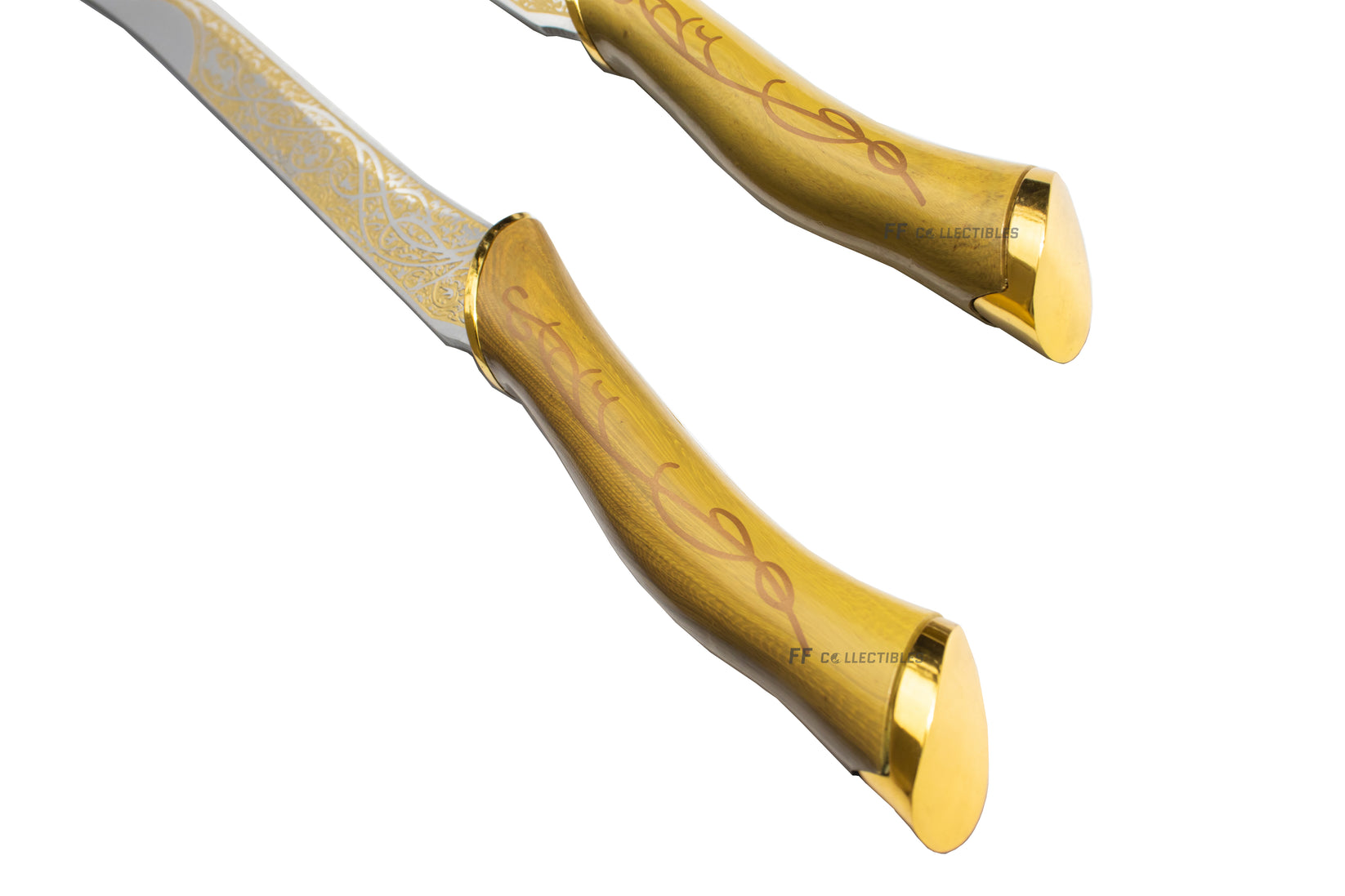 LORD OF THE RINGS - LEGOLAS GREENLEAF'S ELVEN DUAL SWORDS (w FREE wall ...