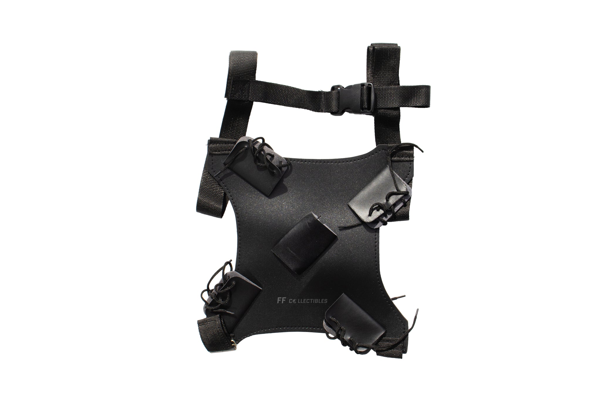DEADPOOL - DUAL SWORDS and WEARABLE BACK HARNESS (w FREE sword stands ...