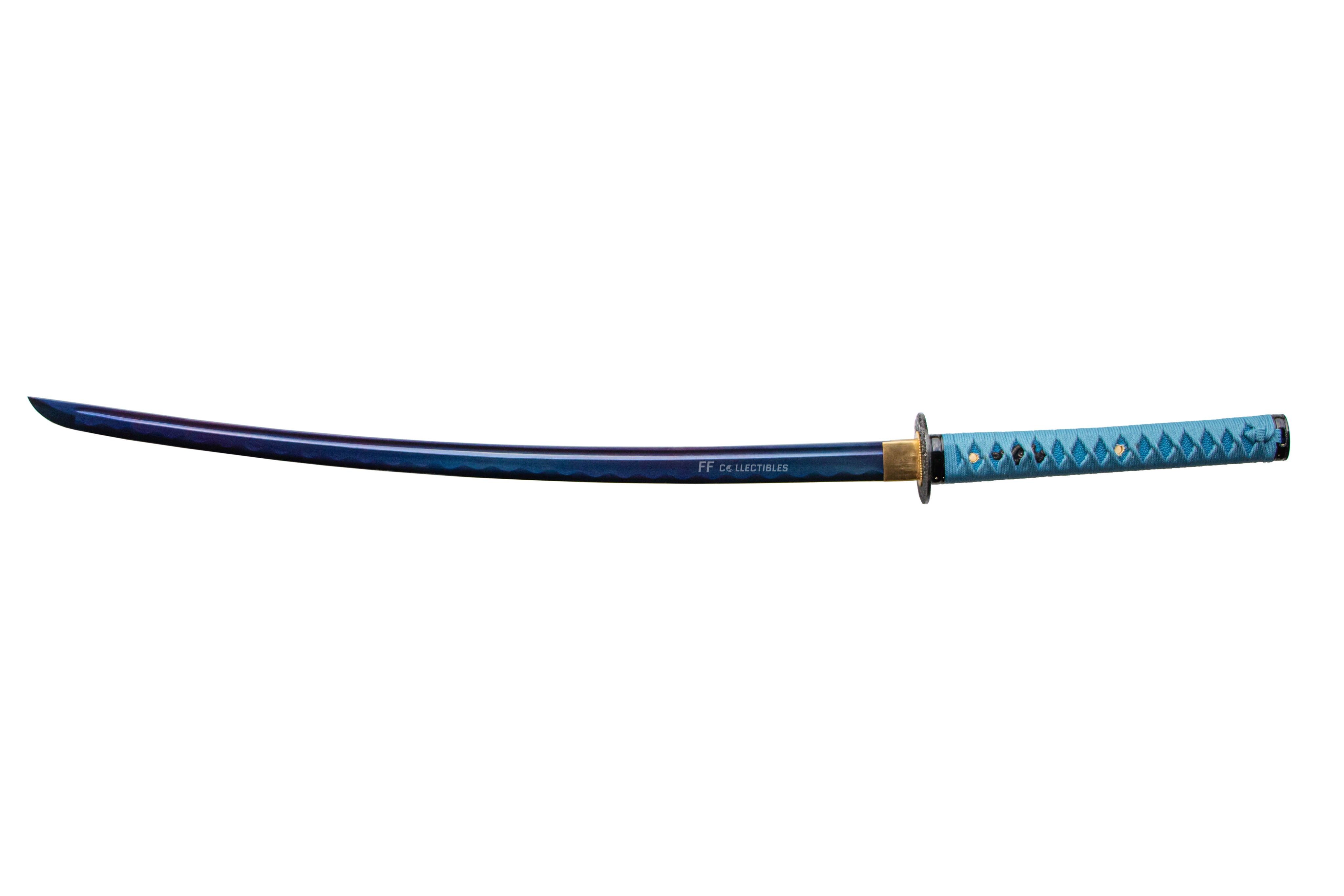 SEIRYU, AZURE DRAGON - HAND FORGED CARBON STEEL JAPANESE KATANA (with ...