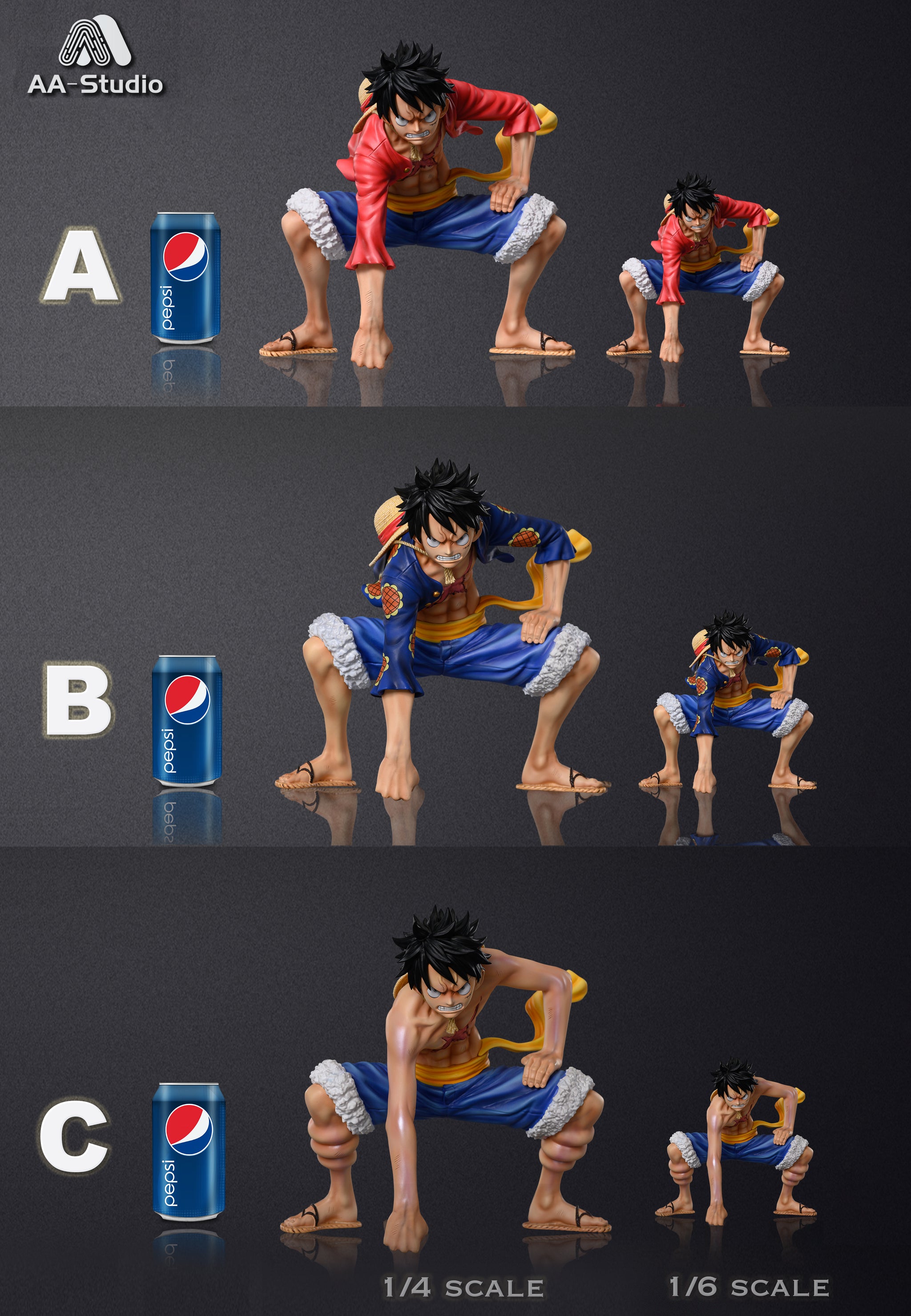AA STUDIO – ONE PIECE: GEAR SECOND LUFFY [SOLD OUT] – FF COLLECTIBLES