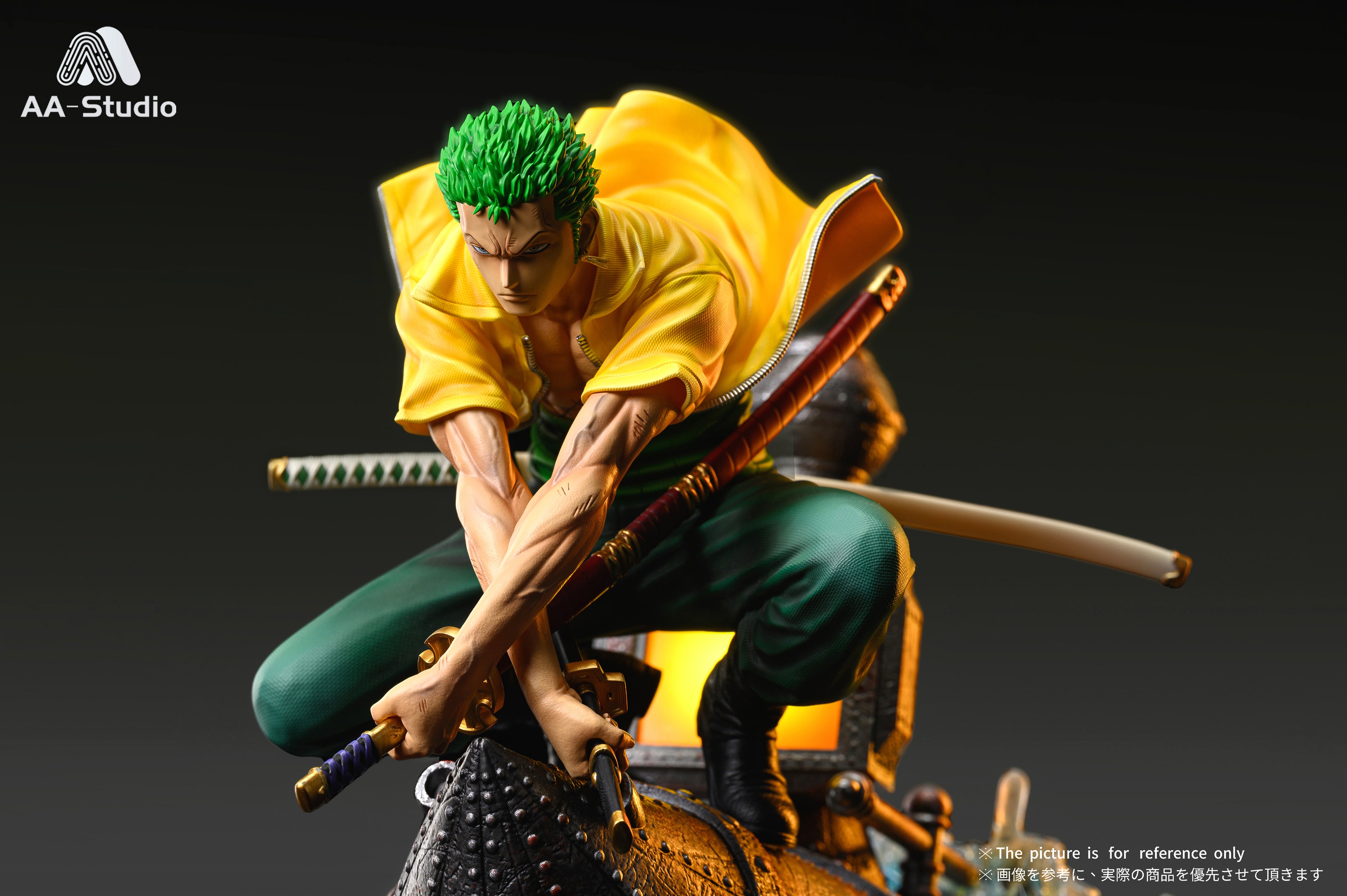 AA STUDIO – ONE PIECE: TWO SWORD STYLE, IAI RASHOMON ZORO [SOLD OUT] – FF COLLECTIBLES