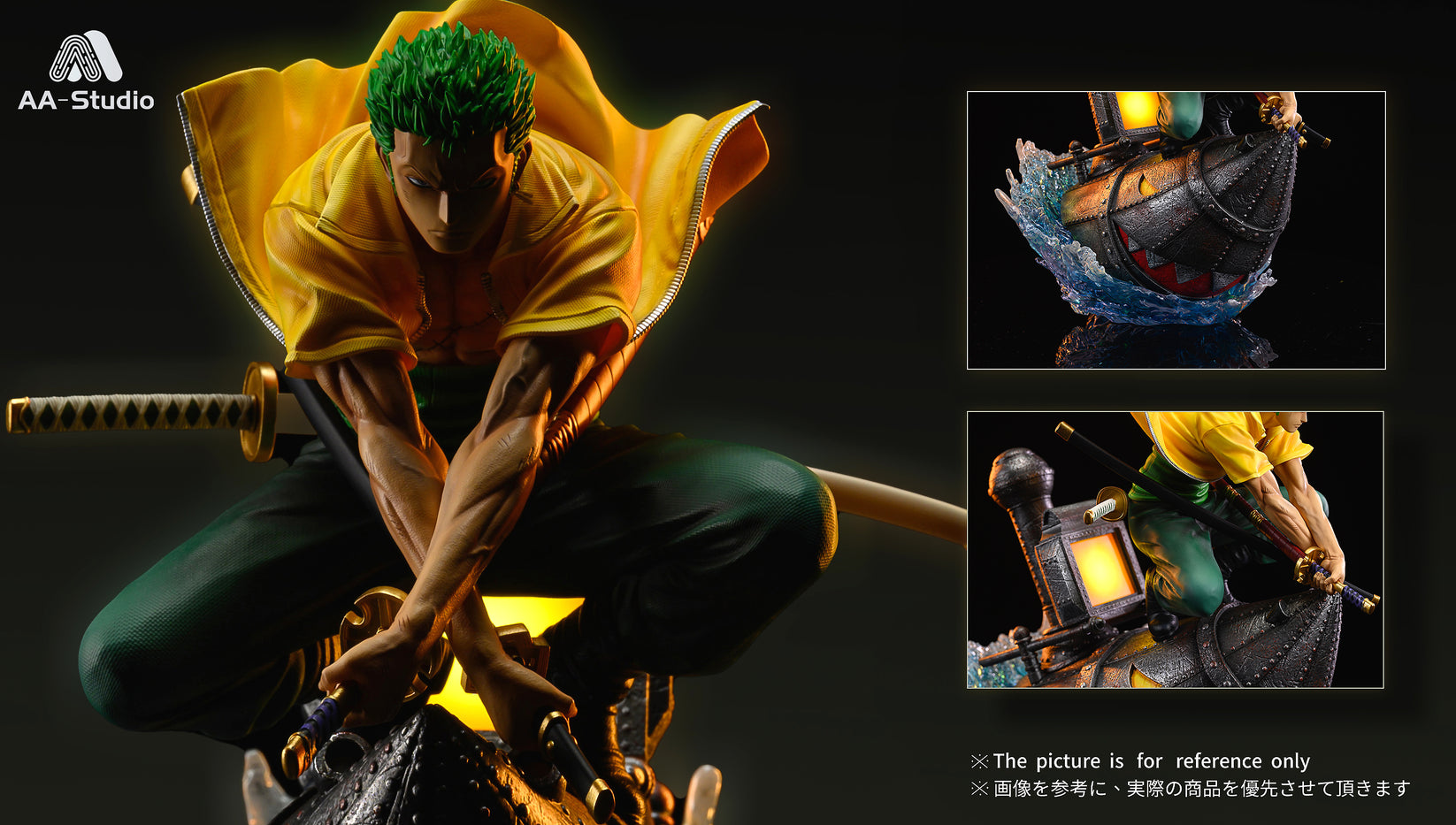 AA STUDIO – ONE PIECE: TWO SWORD STYLE, IAI RASHOMON ZORO [SOLD OUT ...