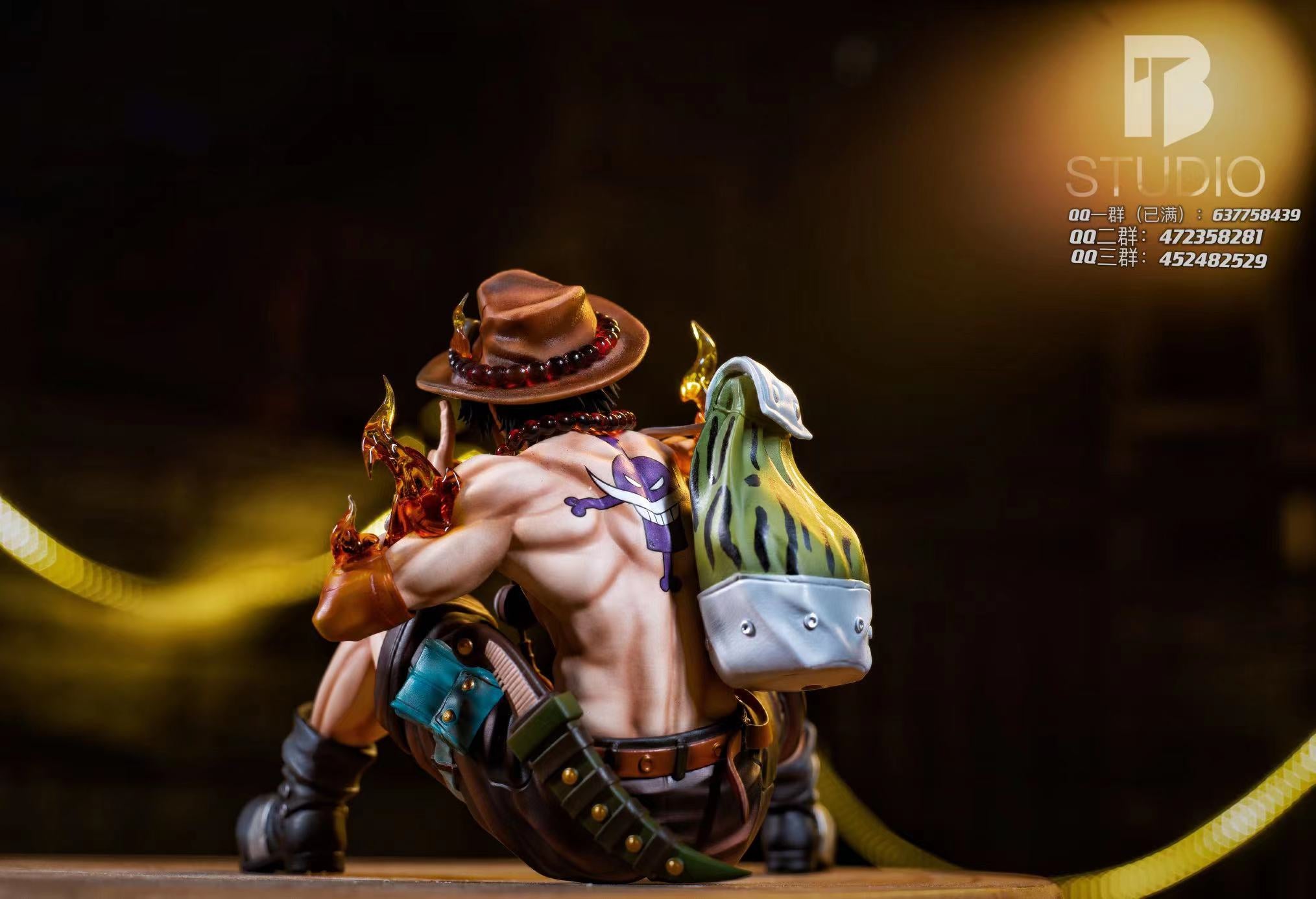 BT STUDIO – ONE PIECE: SITTING POSE SERIES ACE [IN STOCK] – FF COLLECTIBLES