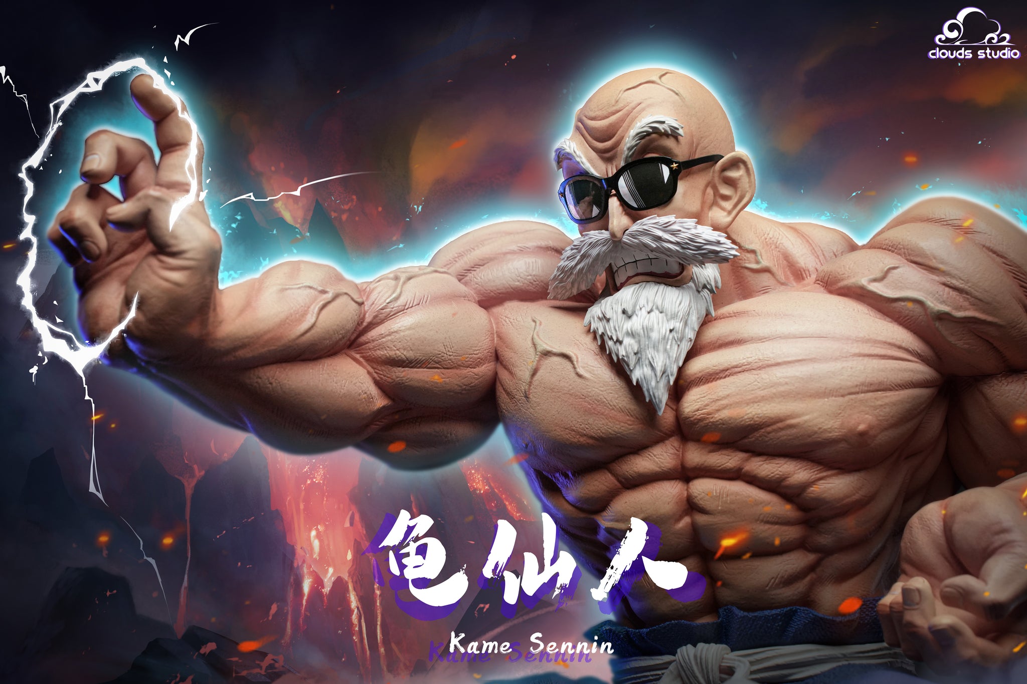 CLOUDS STUDIO – DRAGON BALL Z: MASTER ROSHI [IN STOCK] – FF COLLECTIBLES