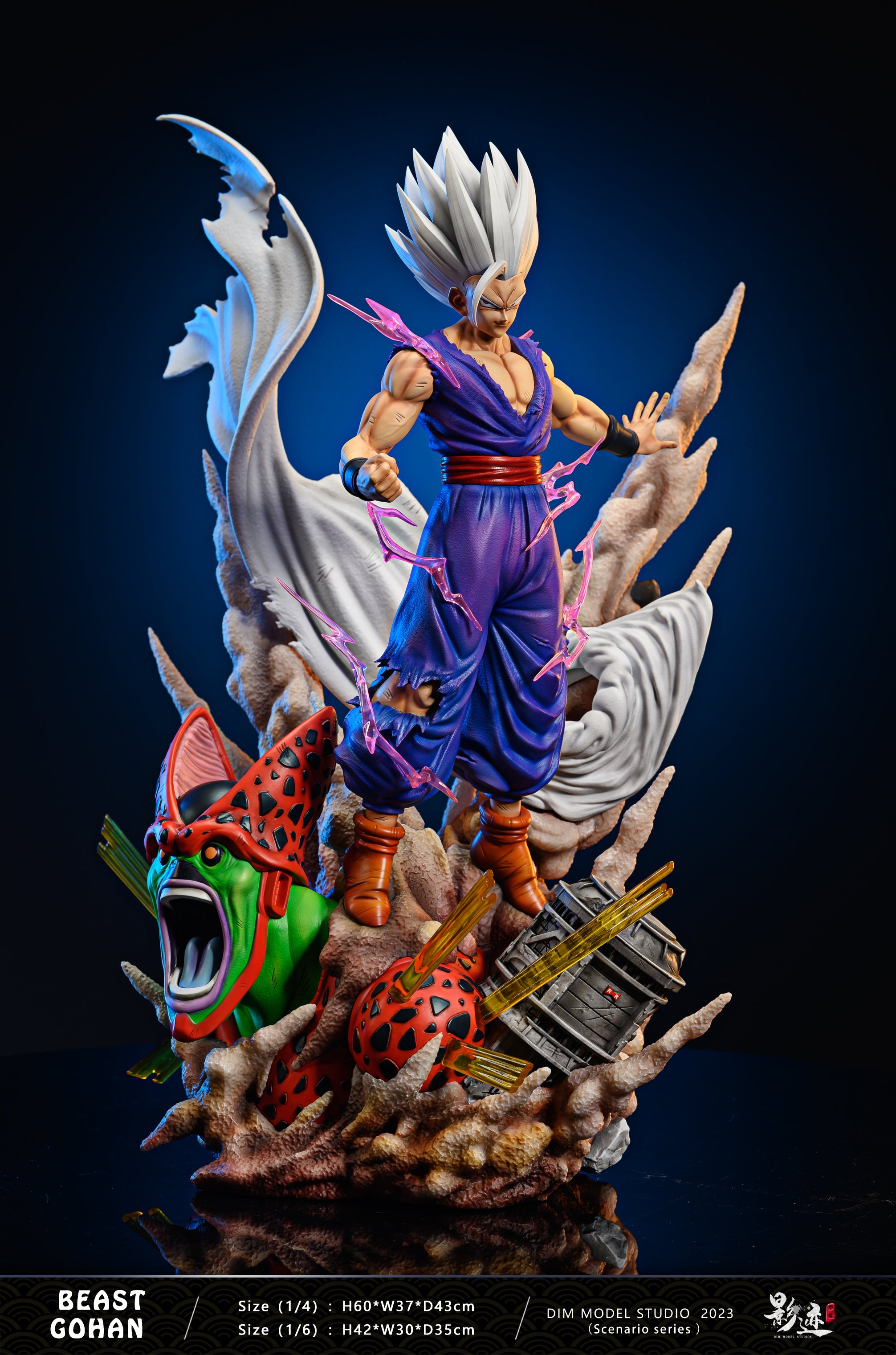 DIM MODEL STUDIO – DRAGON BALL SUPER: MAX SCENE SERIES, GOHAN BEAST [S ...