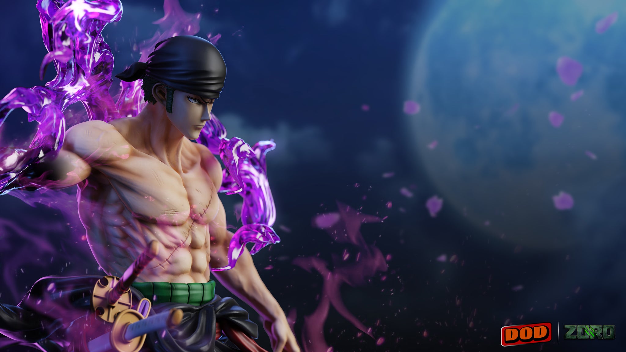 DOD x ZORO STUDIO – ONE PIECE: ZORO SERIES 3. SWORD WIELDING ZORO [SOL ...