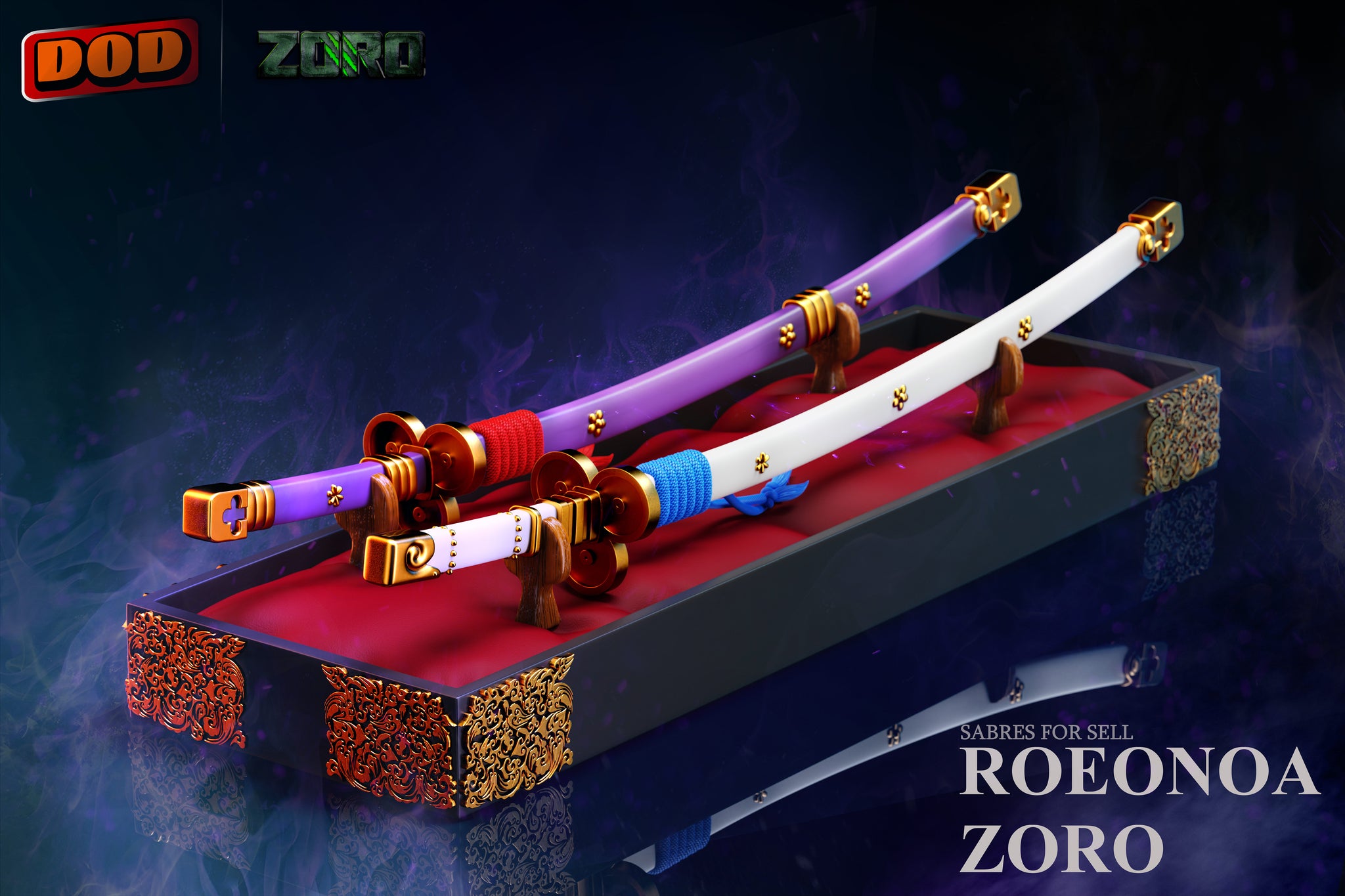 DOD x ZORO STUDIO – ONE PIECE: ZORO SERIES 3. SWORD WIELDING ZORO [SOL ...