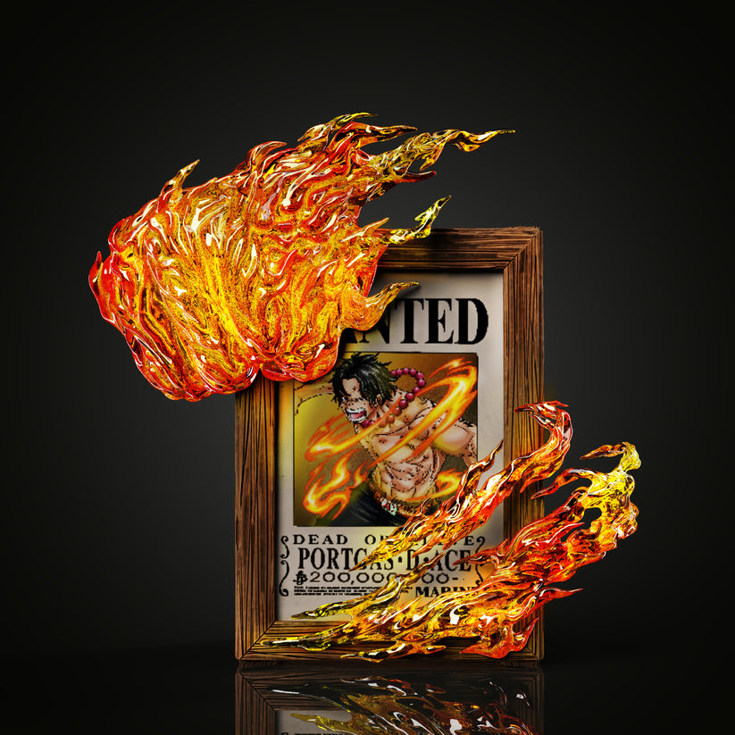 DOD x GOD STUDIO – ONE PIECE: WANTED POSTER WOODEN BOX SERIES, ACE [DI ...