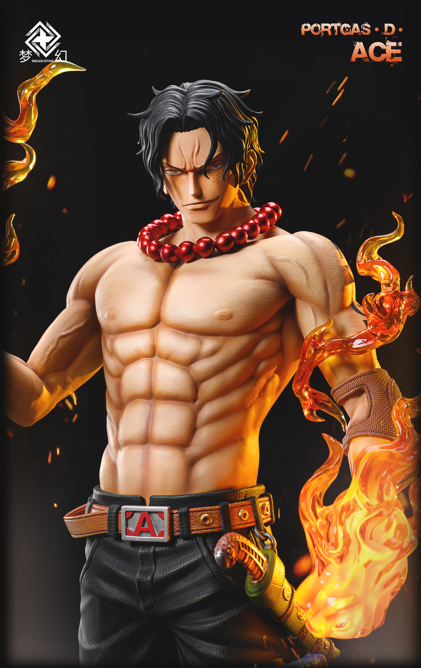 DREAM STUDIO – ONE PIECE: 3RD ANNIVERSARY PORTGAS D. ACE BUST 1/3 [SOL – FF COLLECTIBLES