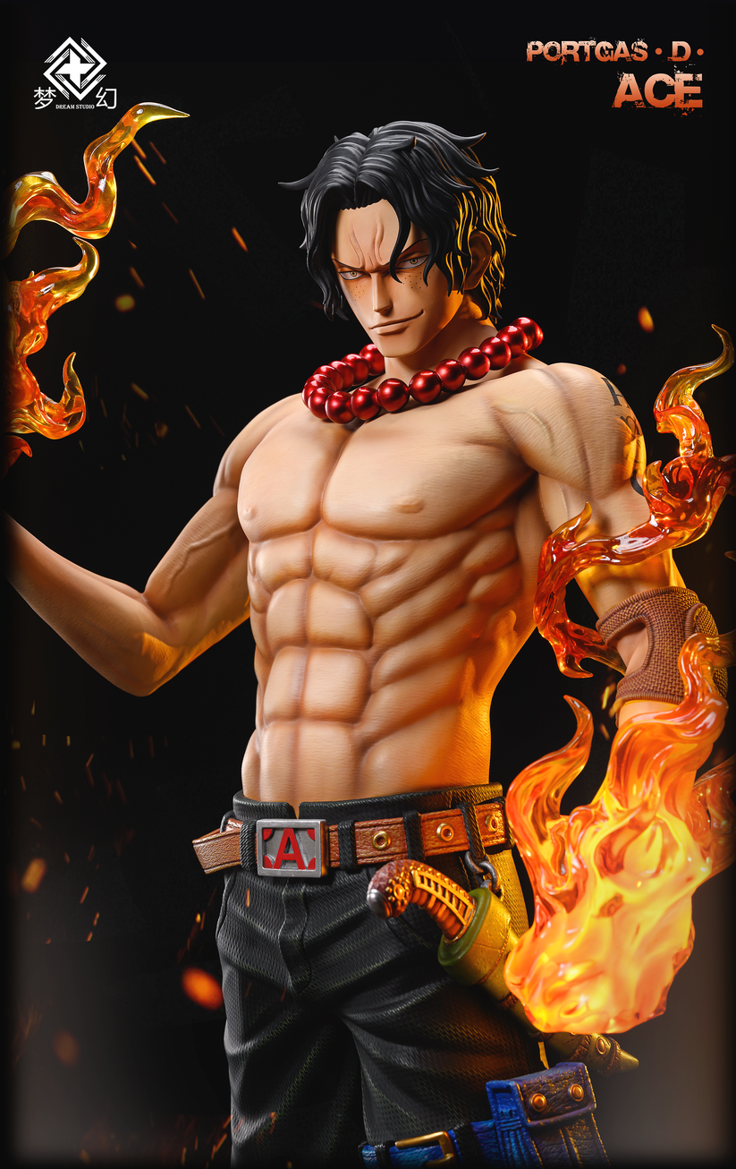 DREAM STUDIO – ONE PIECE: 3RD ANNIVERSARY PORTGAS D. ACE BUST 1/3 [SOL – FF COLLECTIBLES