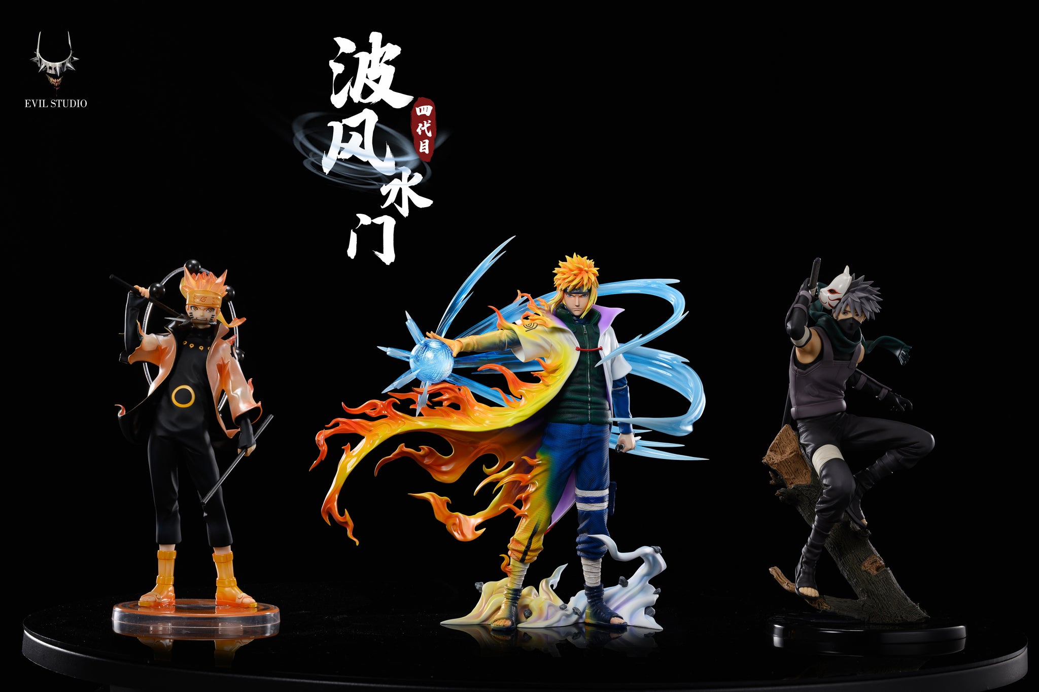 EVIL STUDIO – NARUTO: HOKAGE SERIES 1. THE FOURTH HOKAGE, MINATO NAMIK ...