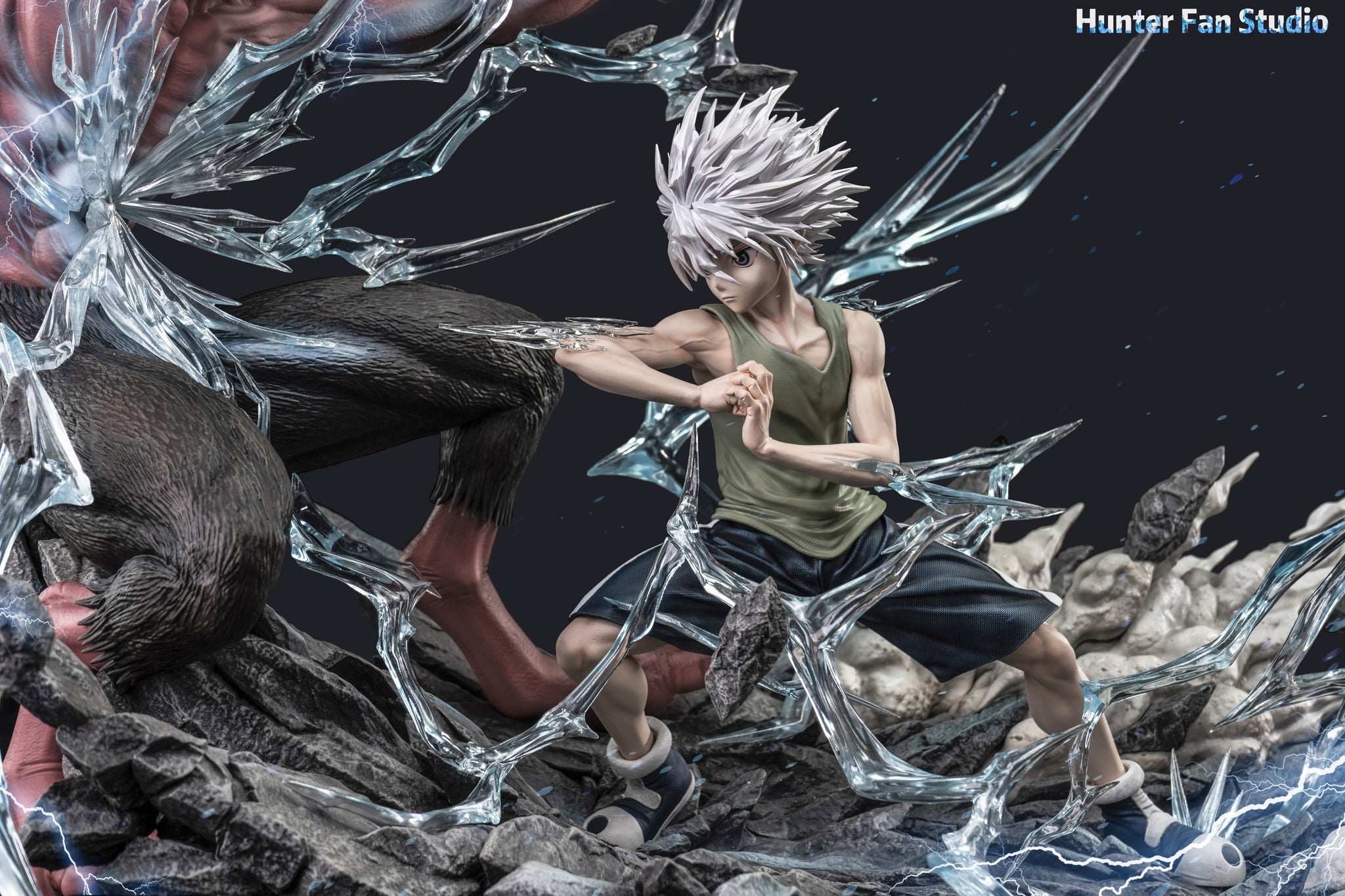HUNTER FAN STUDIO – HUNTER x HUNTER: BATTLE SERIES 1. GODSPEED KILLUA – FF COLLECTIBLES