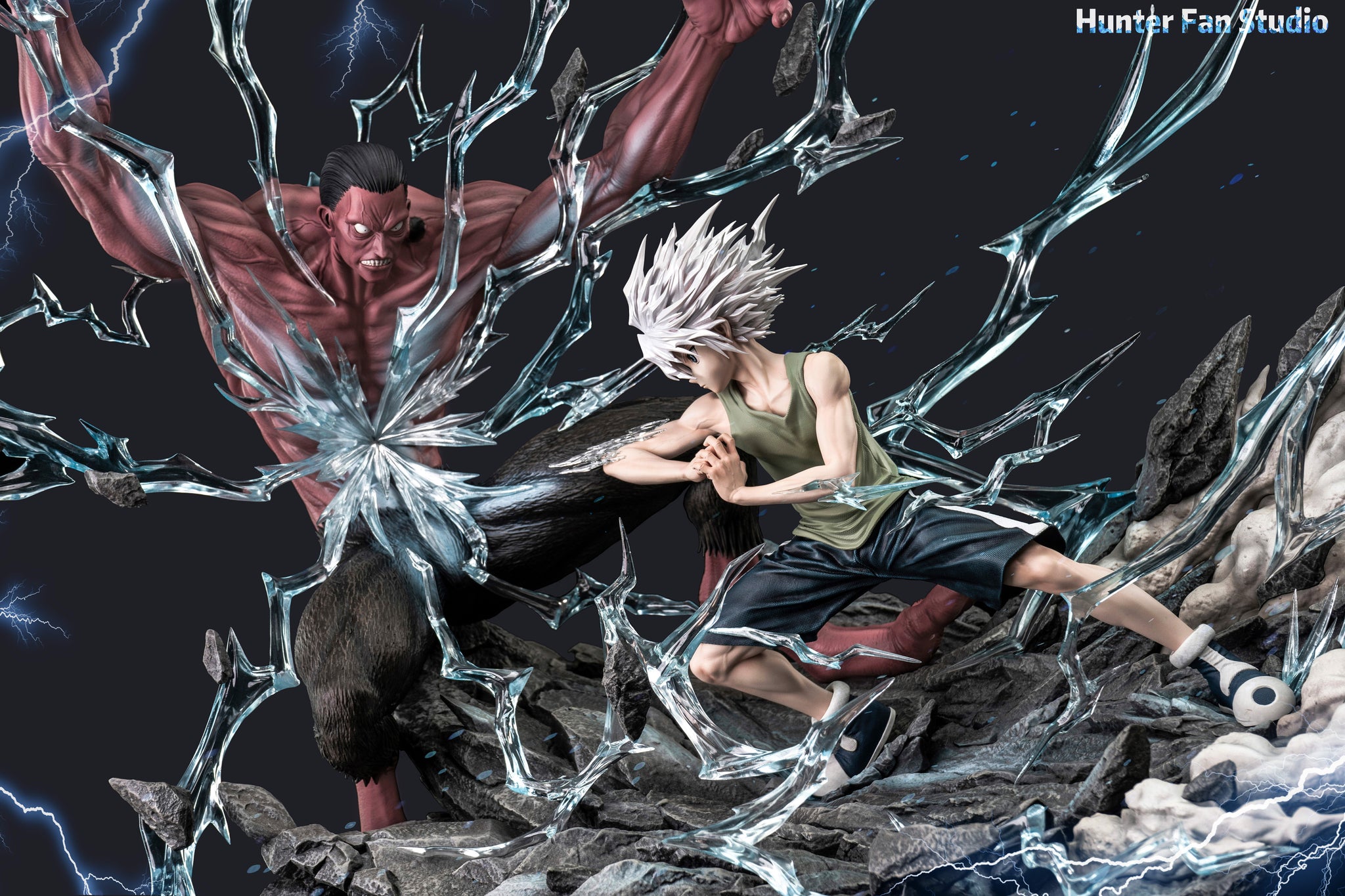 HUNTER FAN STUDIO – HUNTER x HUNTER: BATTLE SERIES 1. GODSPEED KILLUA – FF COLLECTIBLES