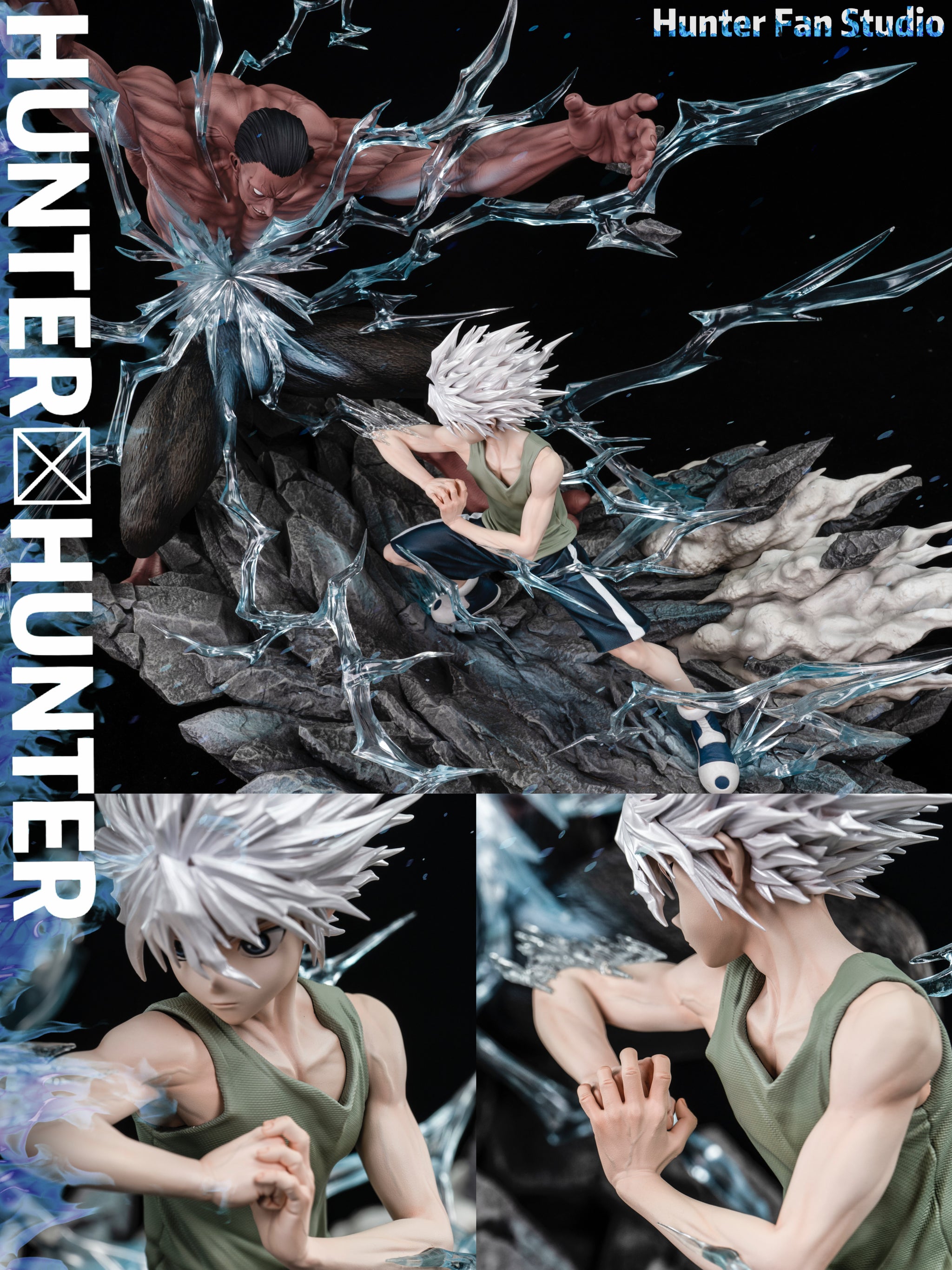 HUNTER FAN STUDIO – HUNTER x HUNTER: BATTLE SERIES 1. GODSPEED KILLUA – FF COLLECTIBLES
