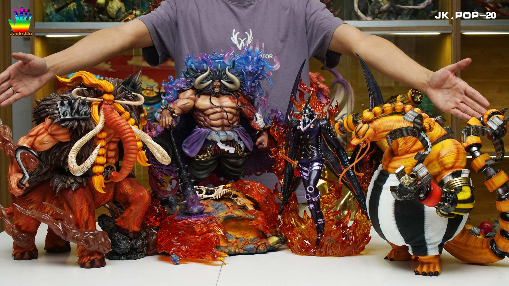 JACKSDO STUDIO – ONE PIECE: BEAST PIRATES ALL-STAR HYBRID HUMAN-BEAST ...