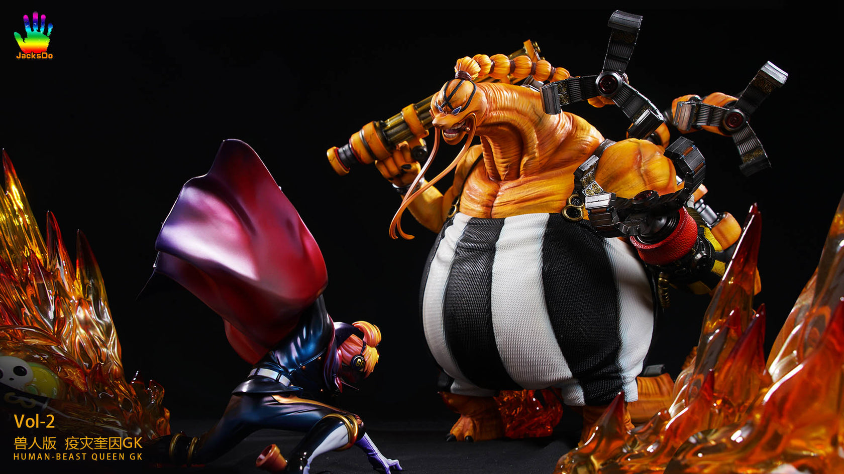 JACKSDO STUDIO – ONE PIECE: BEAST PIRATES ALL-STAR HYBRID HUMAN-BEAST ...