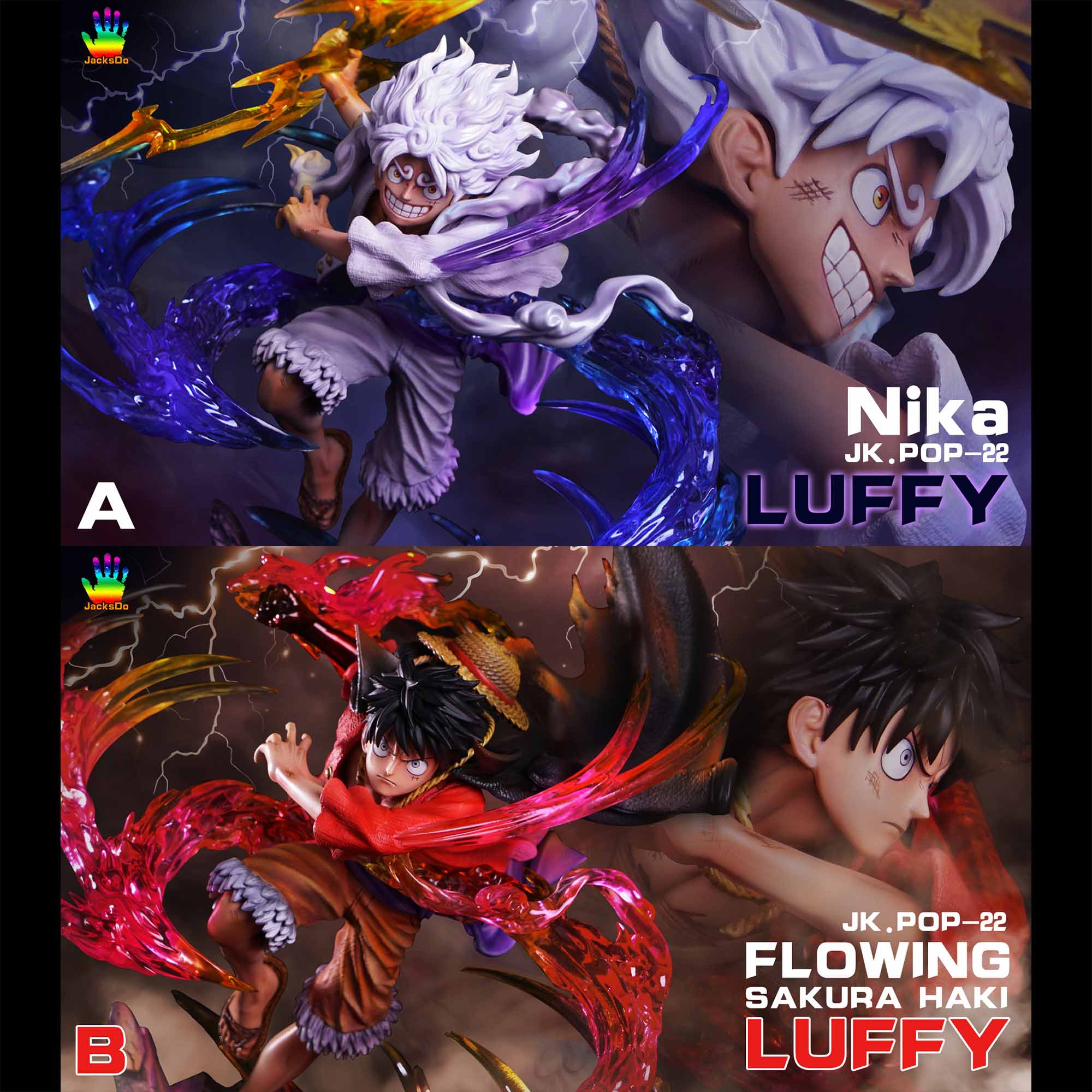 JACKSDO STUDIO – ONE PIECE: NIKA LUFFY AND RYUO HAKI LUFFY [IN STOCK ...