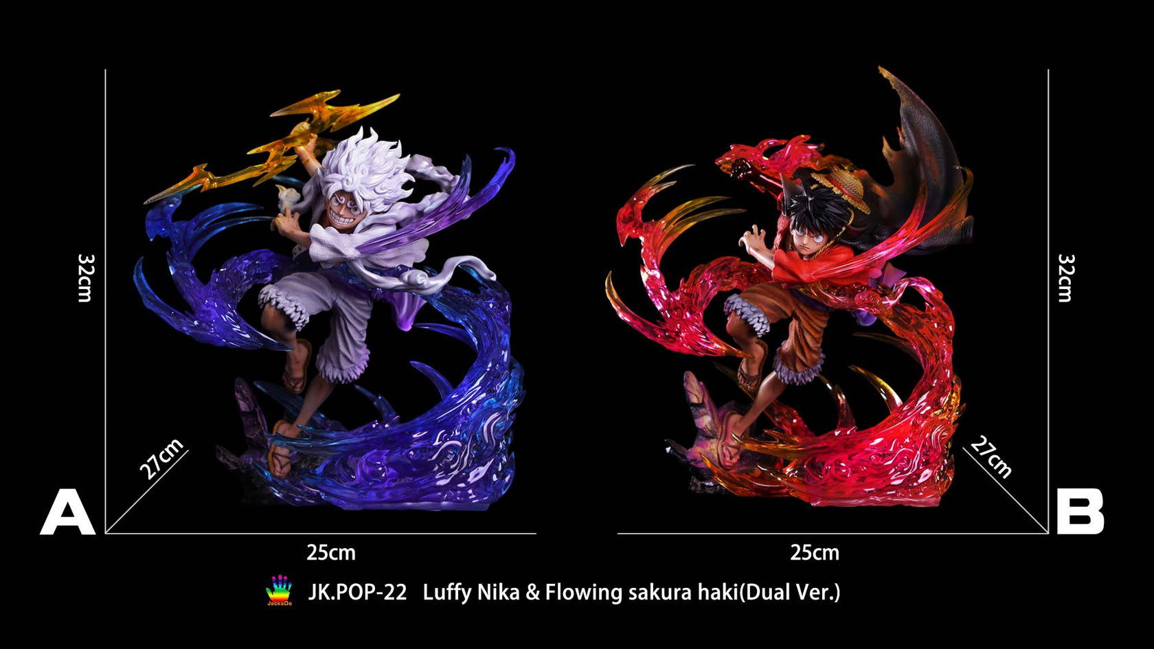 JACKSDO STUDIO – ONE PIECE: NIKA LUFFY AND RYUO HAKI LUFFY [IN STOCK ...