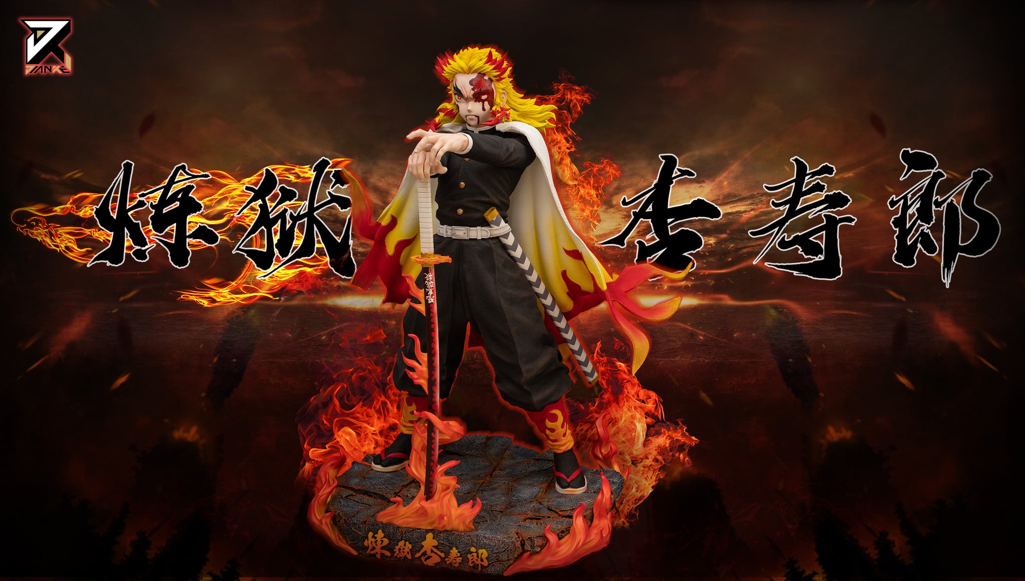JIANKE STUDIO – DEMON SLAYER: FLAME HASHIRA – KYOJURO RENGOKU [SOLD OU ...