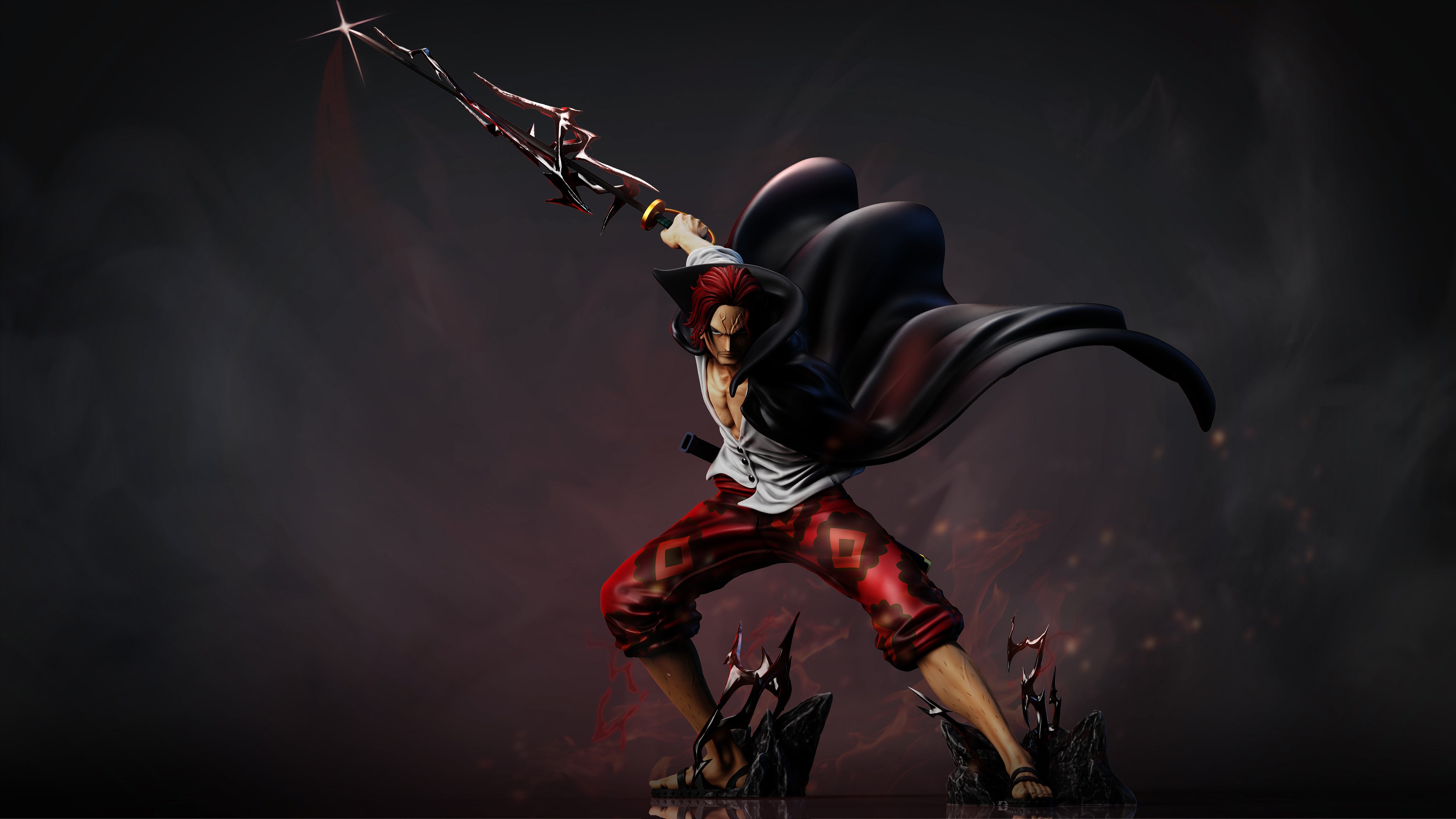 JOJ STUDIO – ONE PIECE: SWORDSMAN SERIES 1. RED-HAIRED SHANKS [IN STOC ...