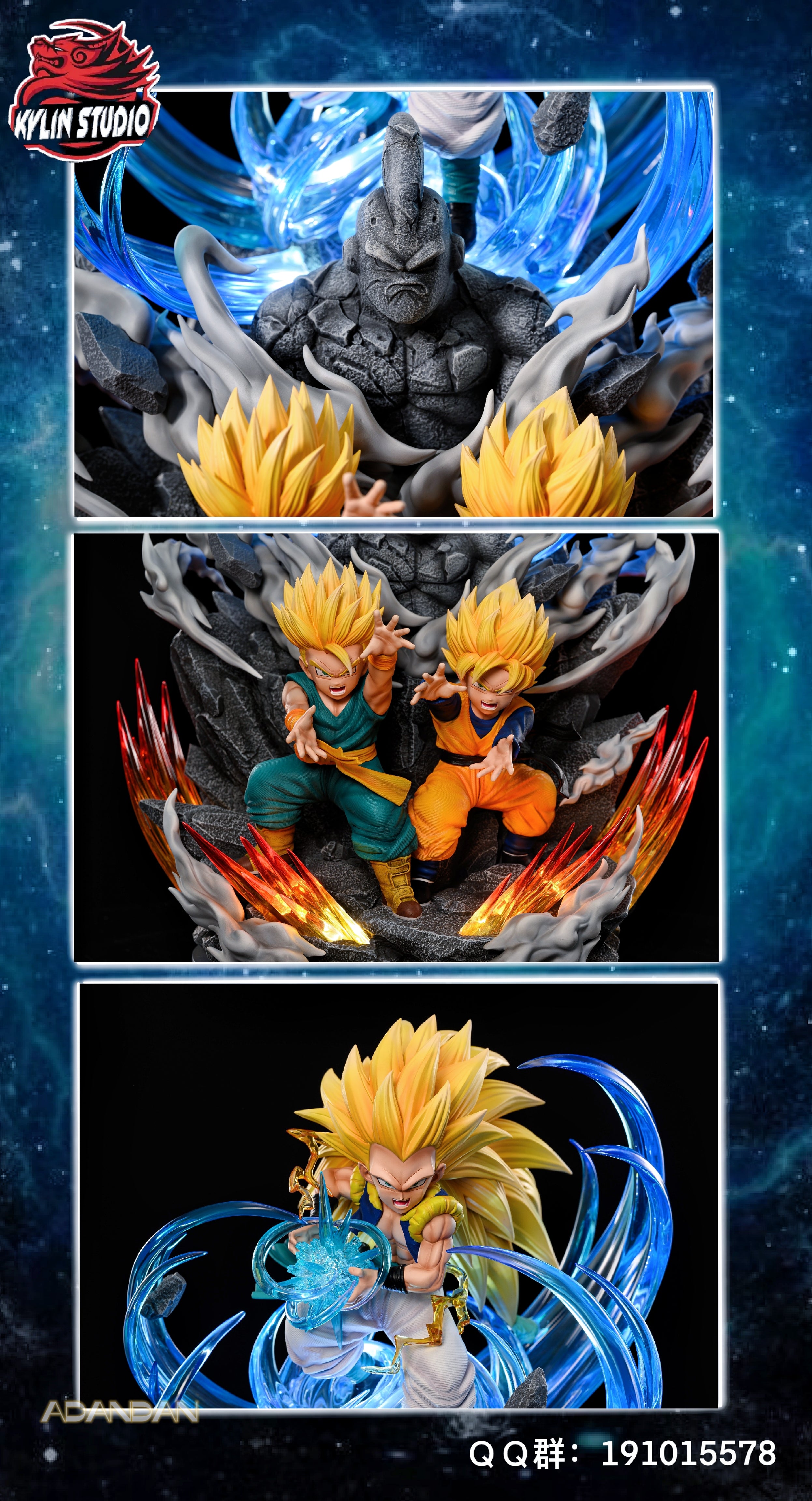 KYLIN STUDIO – DRAGON BALL Z: GOTENKS [SOLD OUT] – FF COLLECTIBLES