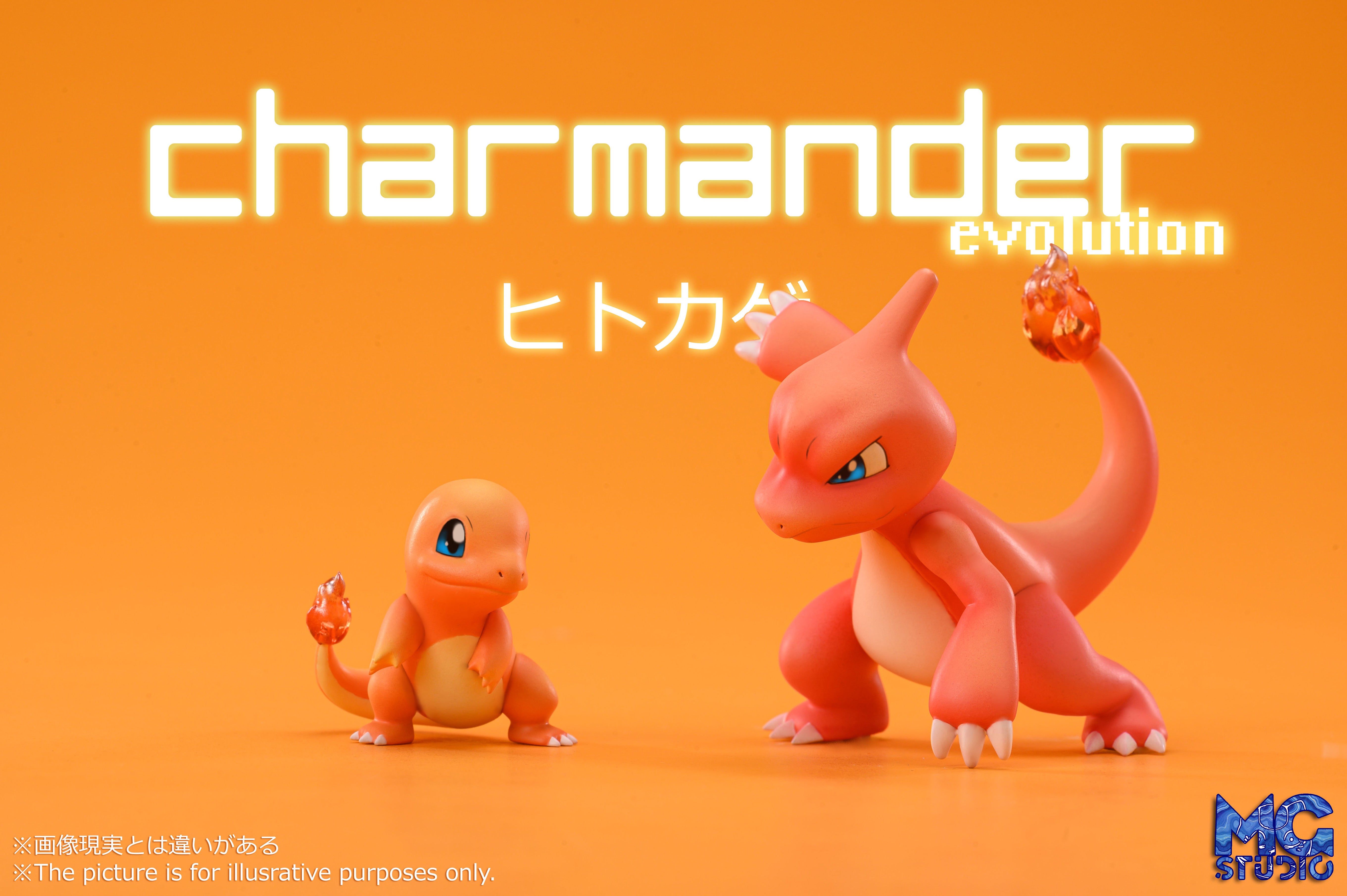 MG STUDIO – POKEMON: SCALE WORLD SERIES, CHARIZARD EVOLUTION FAMILY [I – FF COLLECTIBLES