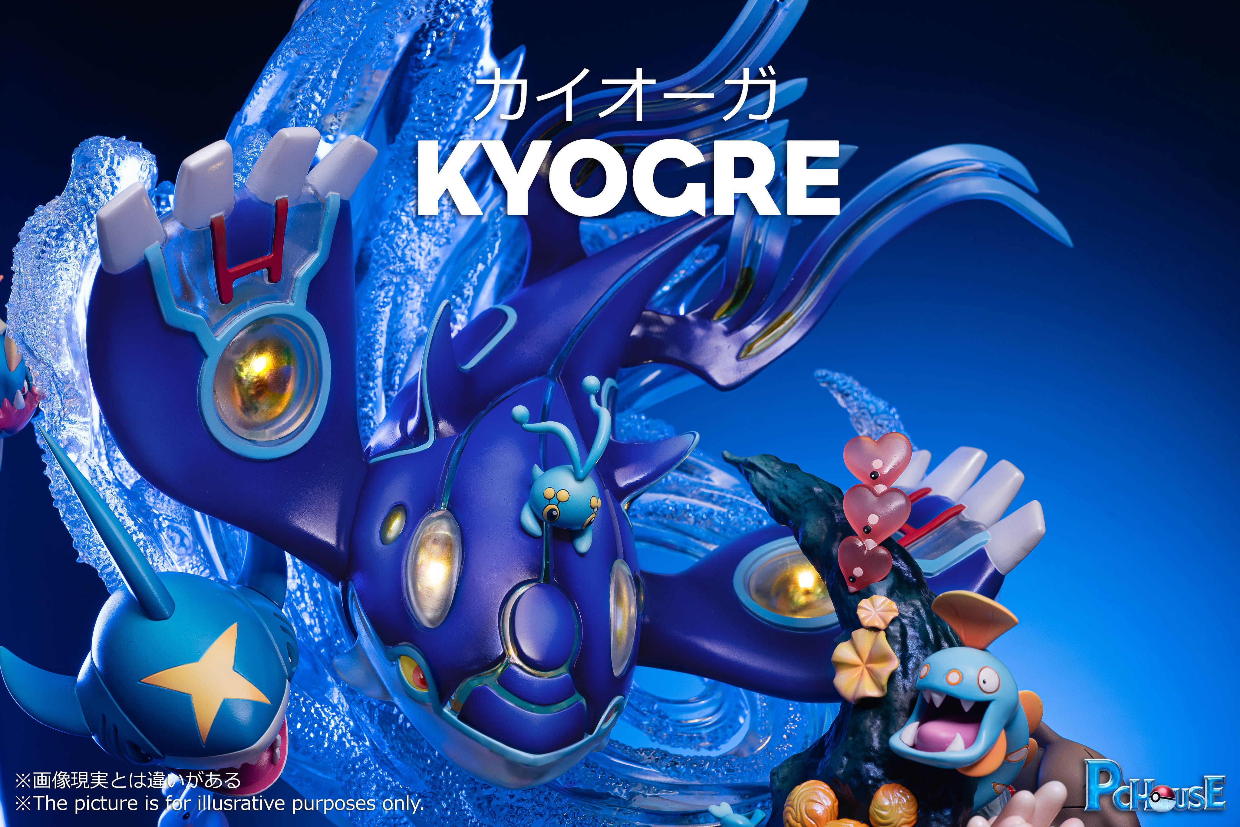 PC HOUSE STUDIO – POKEMON: DEEP SEA SERIES, PRIMAL REVERSION KYOGRE [S ...