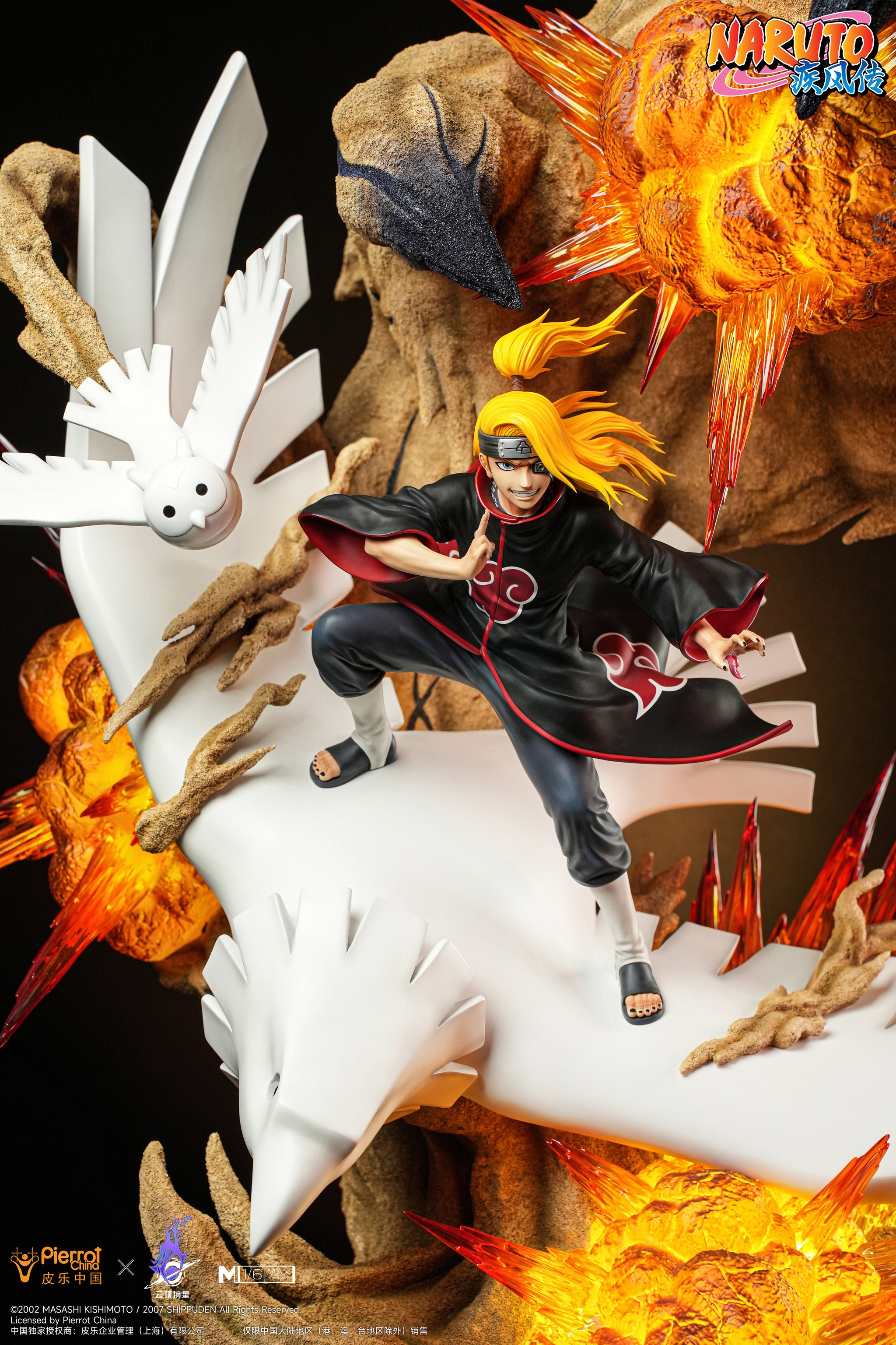 PICKSTAR STUDIO – NARUTO: MAX+ AKATSUKI SERIES 2. DEIDARA (LICENSED ...