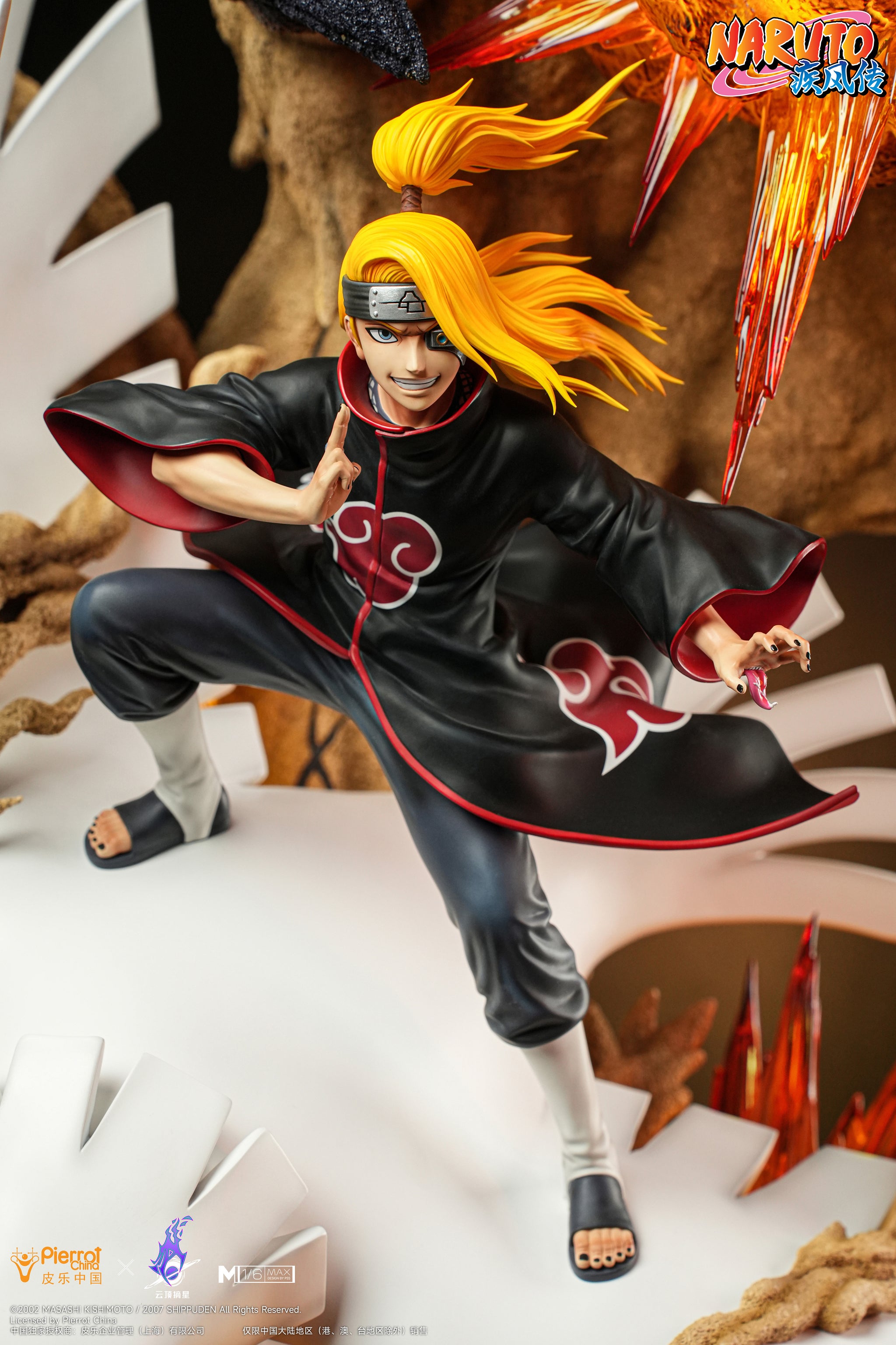 PICKSTAR STUDIO – NARUTO: MAX+ AKATSUKI SERIES 2. DEIDARA (LICENSED ...