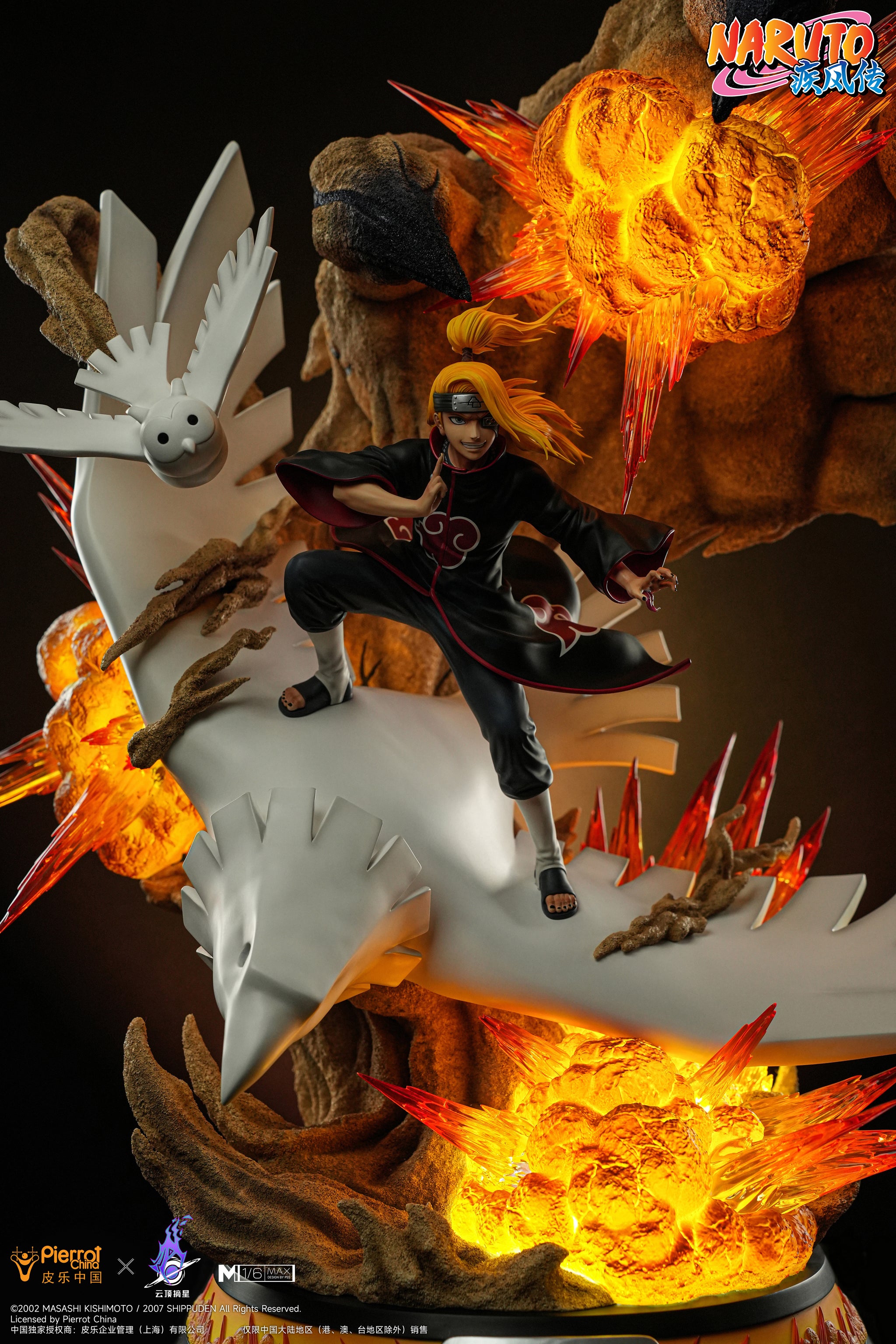 PICKSTAR STUDIO – NARUTO: MAX+ AKATSUKI SERIES 2. DEIDARA (LICENSED ...