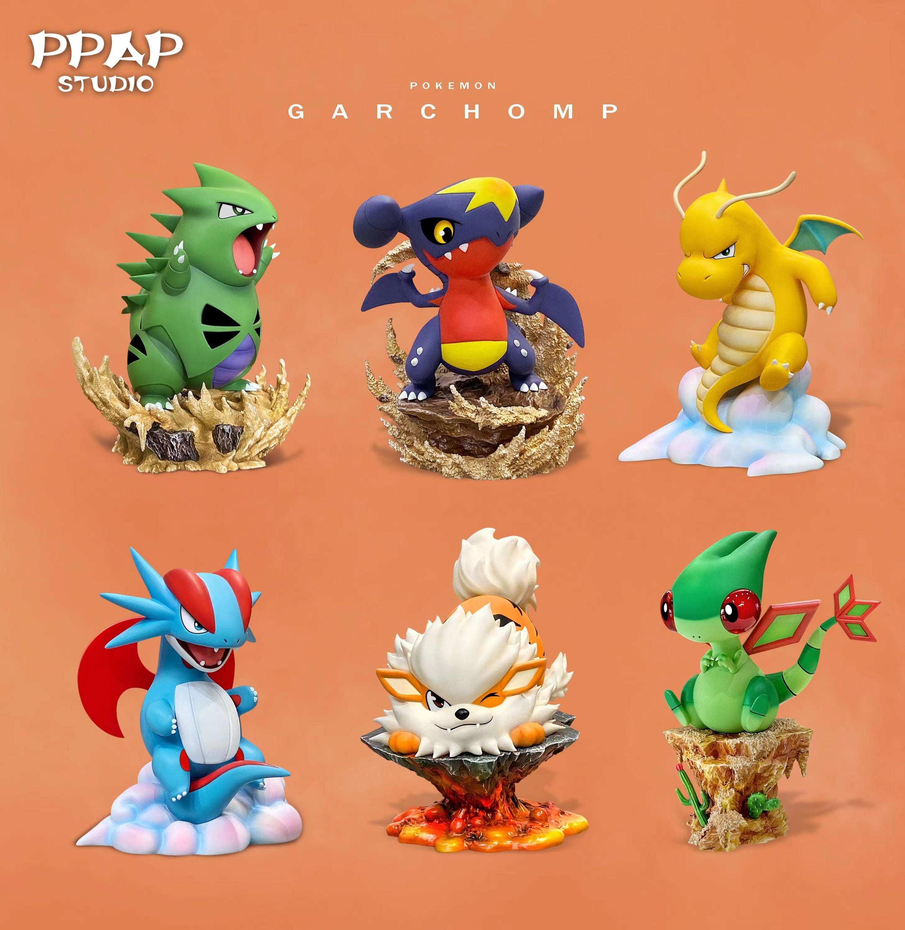 PPAP STUDIO – POKEMON: CHUBBY SERIES, GARCHOMP [SOLD OUT] – FF COLLECTIBLES