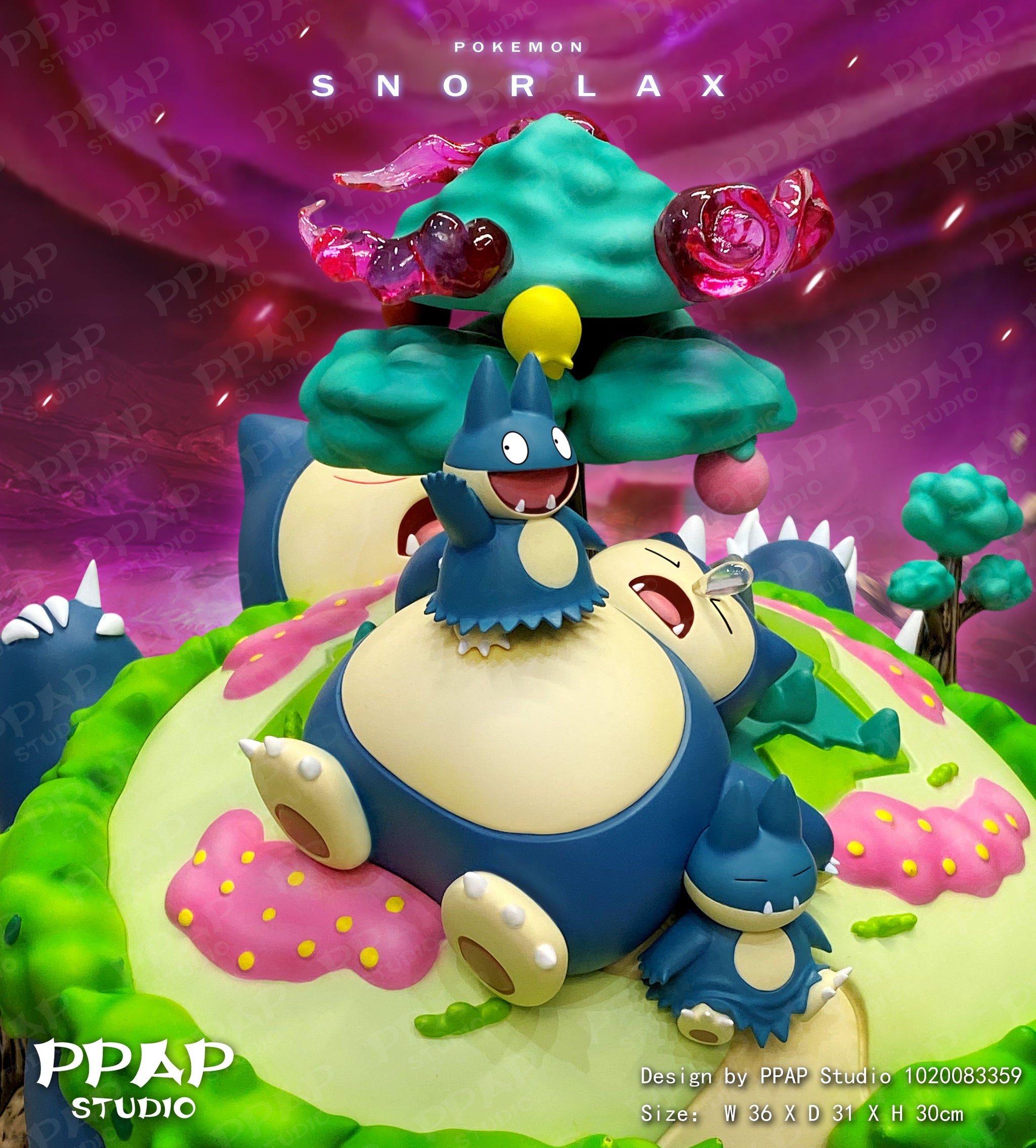 PPAP STUDIO – POKEMON: GIGANTAMAX EVOLUTION SERIES 1. SNORLAX [SOLD OU – FF COLLECTIBLES