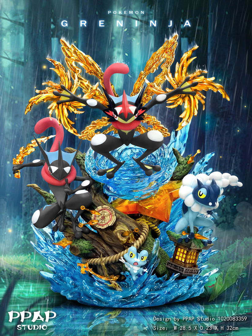 PPAP STUDIO – POKEMON: EVOLUTION SERIES, GRENINJA FAMILY [SOLD OUT ...