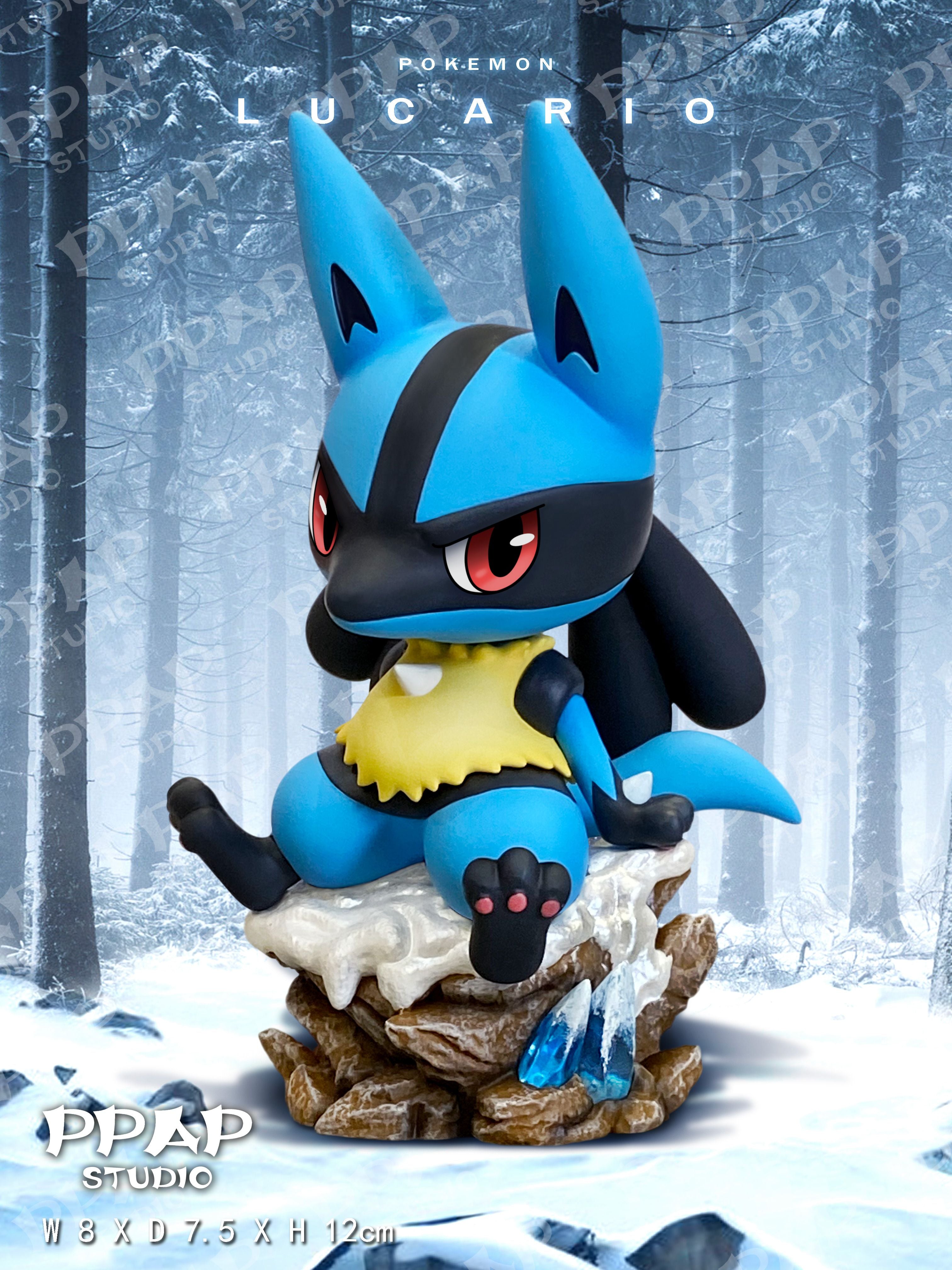 PPAP STUDIO – POKEMON: CHUBBY SERIES, LUCARIO [SOLD OUT] – FF COLLECTIBLES