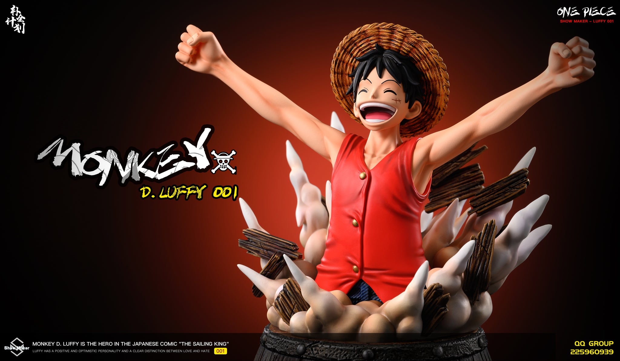 SHOW MAKER STUDIO – ONE PIECE: LUFFY SERIES 1. DEBUT LUFFY [IN STOCK ...