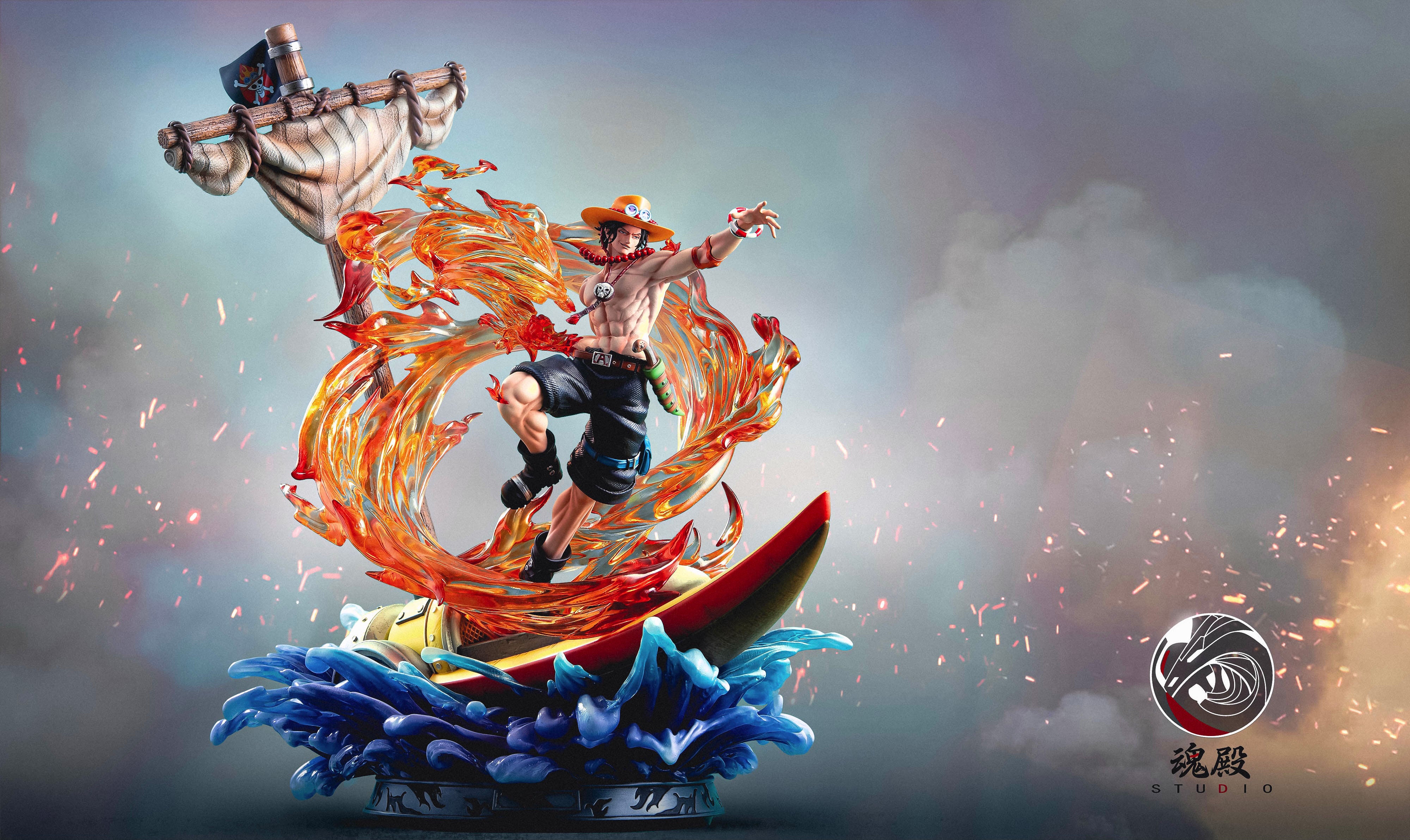 HUN DIAN STUDIO – ONE PIECE: FIRE FIST ACE [SOLD OUT] – FF COLLECTIBLES